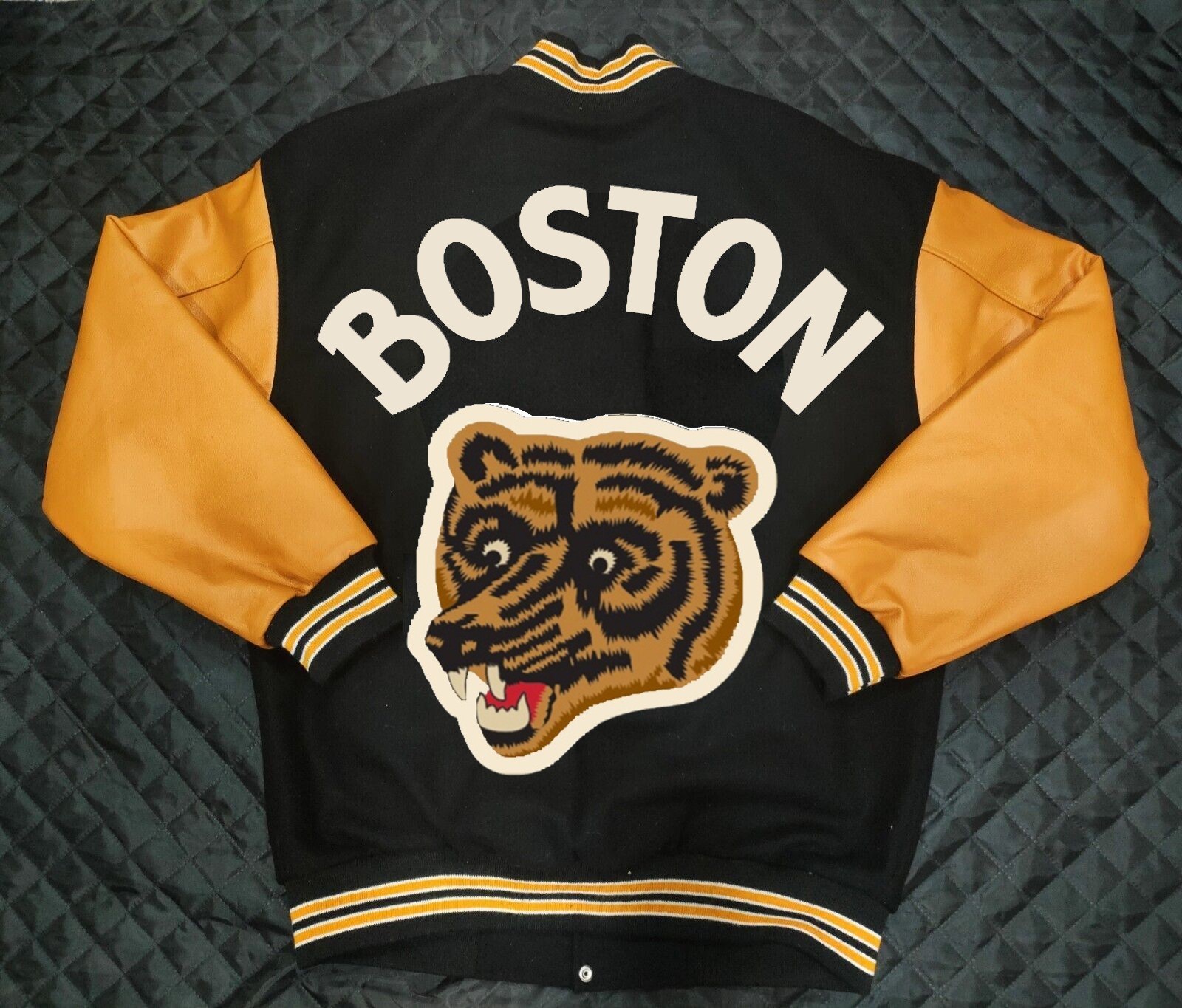 NHL 2023 WINTER CLASSIC BOSTON BRUINS BOBBY ORR VARSITY JACKET NEW WITH ...