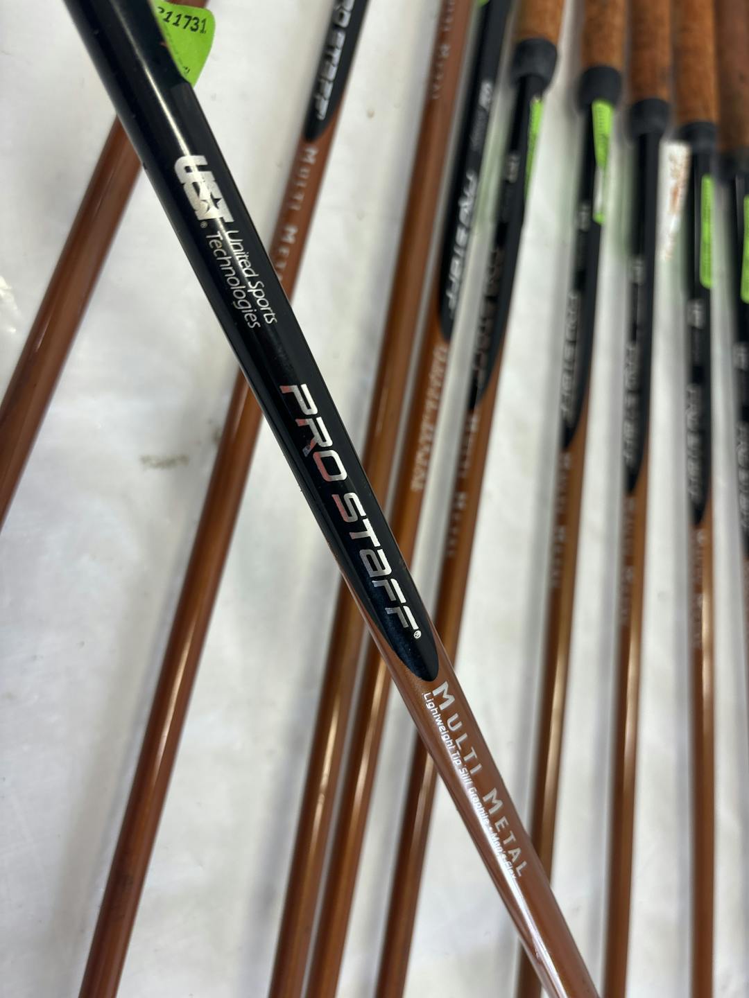 Used Wilson Pro Staff Oversize Multi Metal 11-piece Regular Flex ...