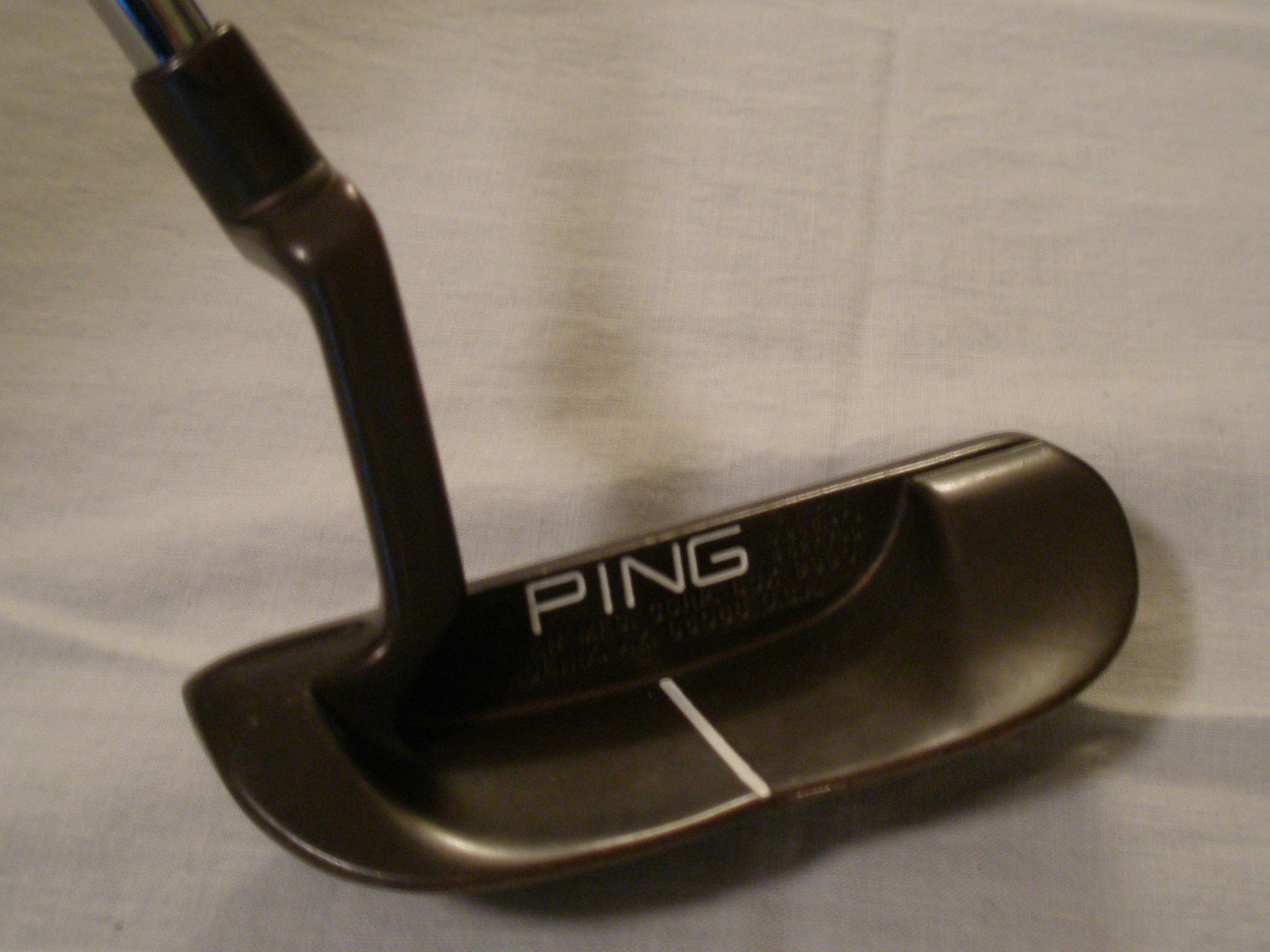Ping B60 Beryllium Copper Putter 35" (Blade, Plumbers Neck) BeCu Golf ...