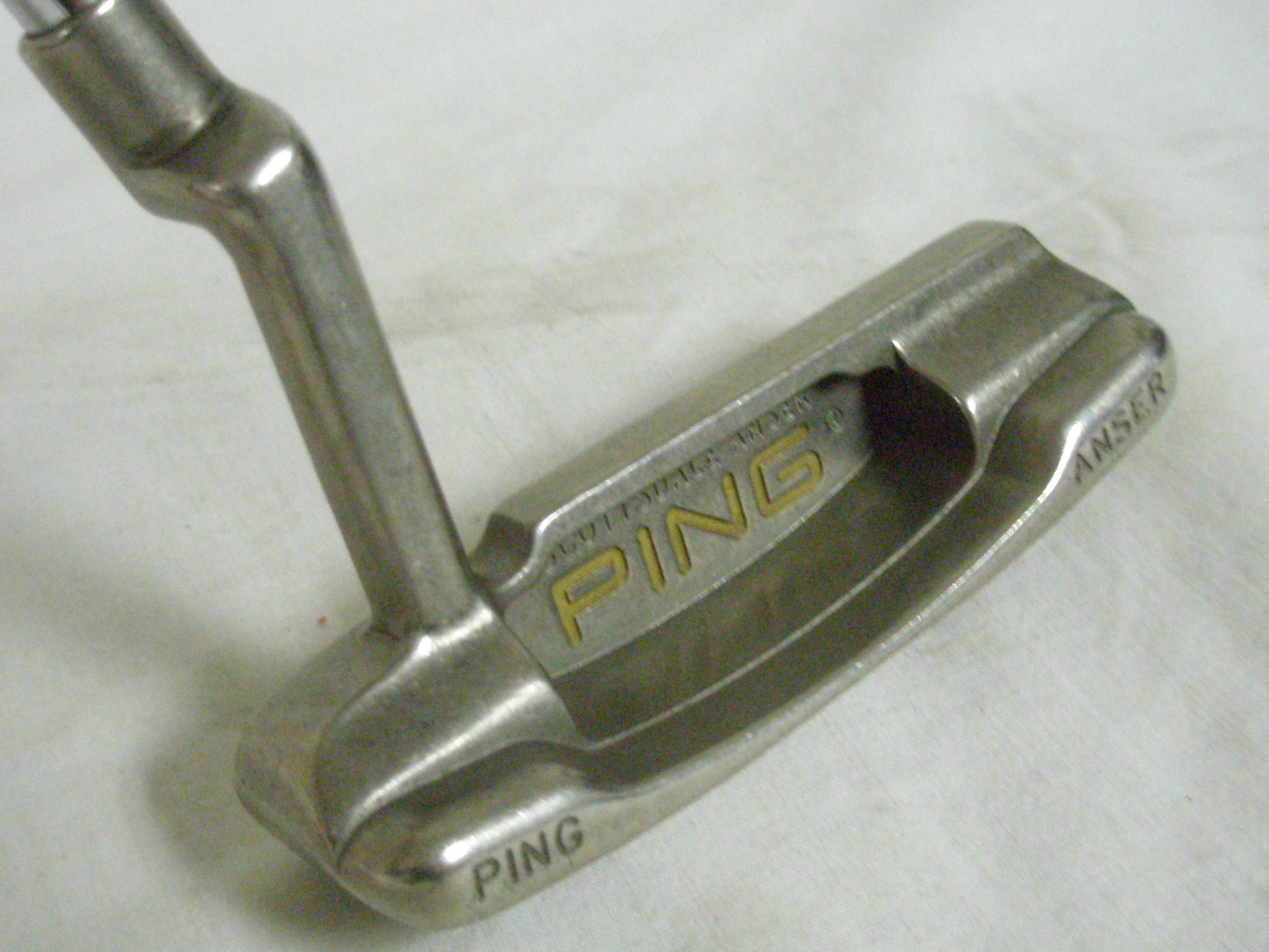 Ping Scottsdale Anser Putter 35" (NICKEL, Blade) RH Golf Club RARE ...