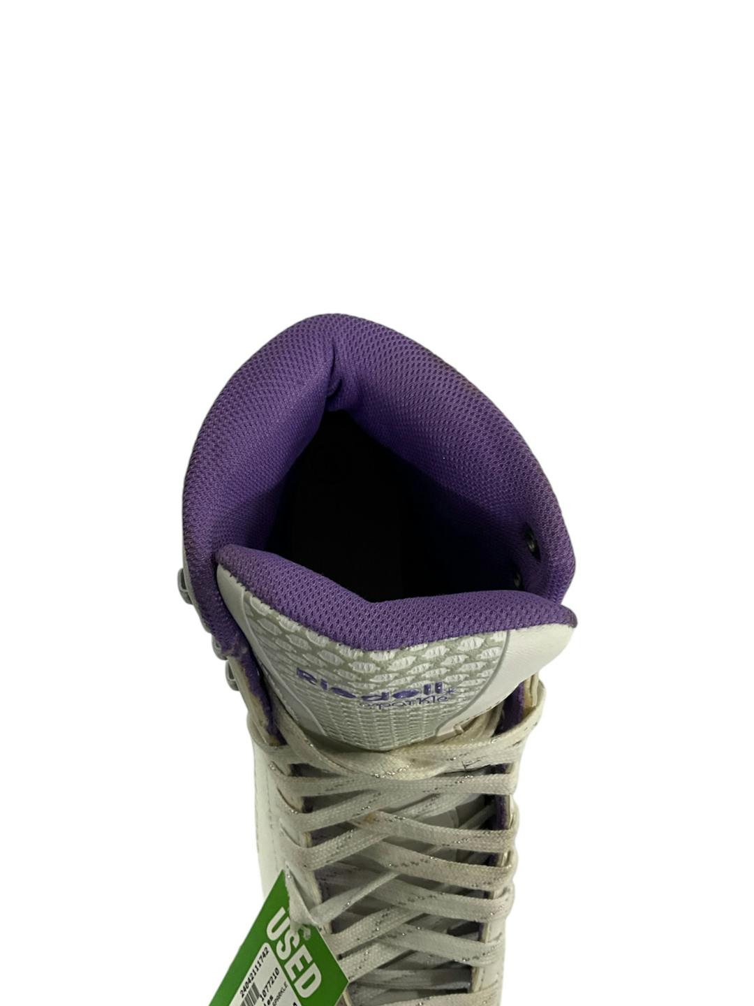 Used Riedell Sparkle Senior Soft Boot Skates Size 8 | SidelineSwap