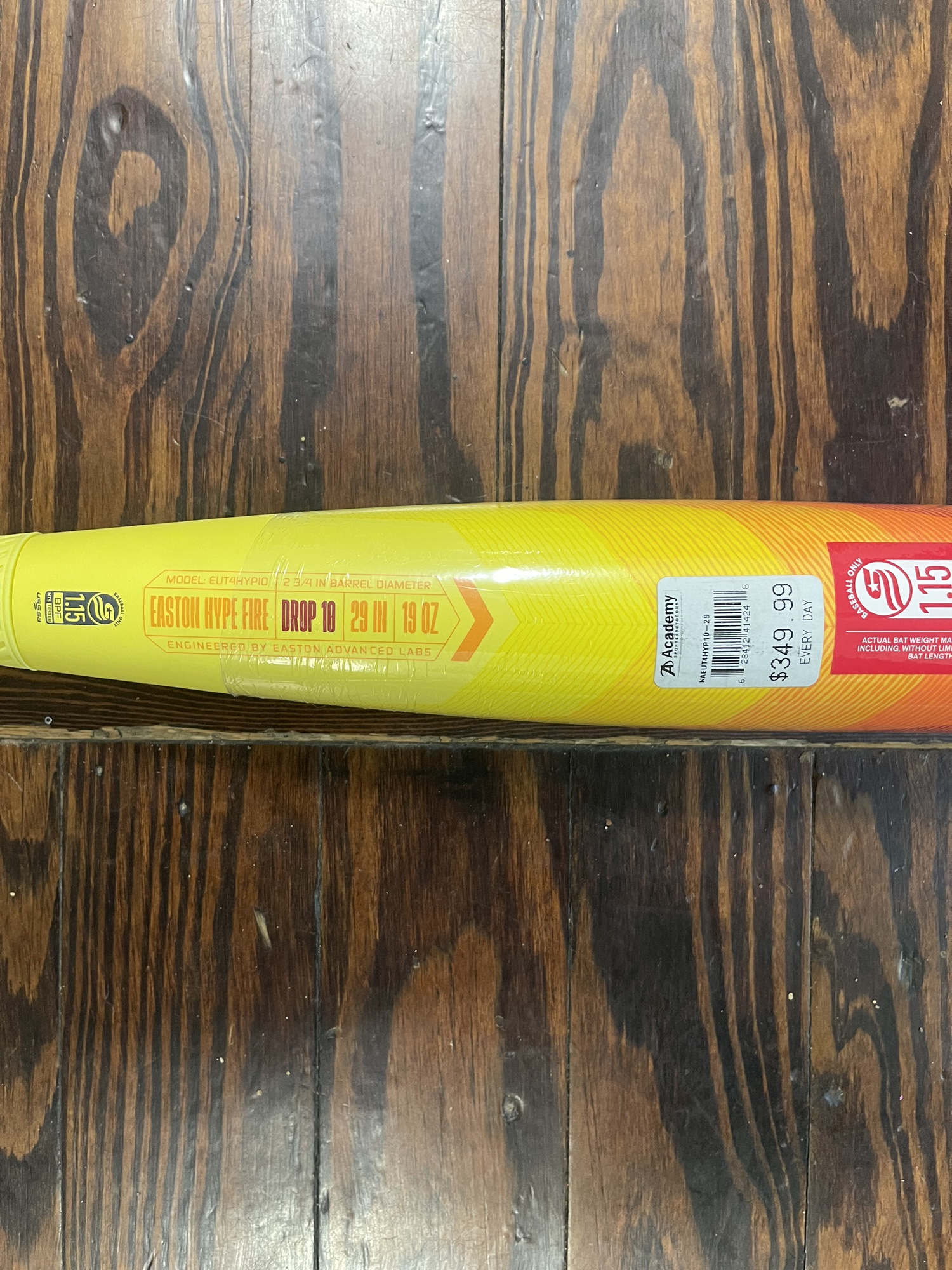 New 2024 Easton USSSA Certified Composite 19 oz 29" Hype Fire Bat | SidelineSwap