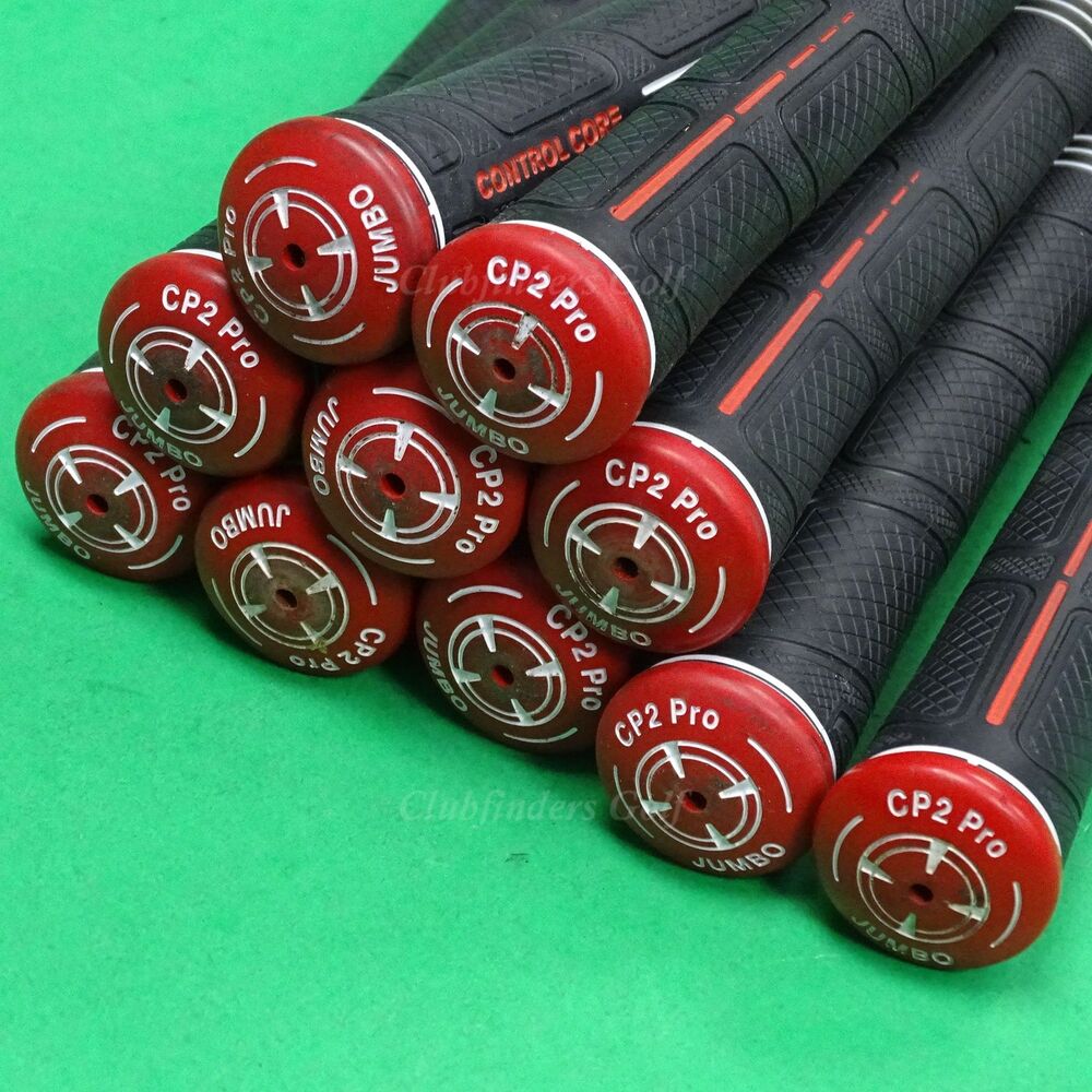 Golf Pride CP2 Pro Jumbo 60R Round Pulled Iron/Wood Grips LOT OF 10 ...