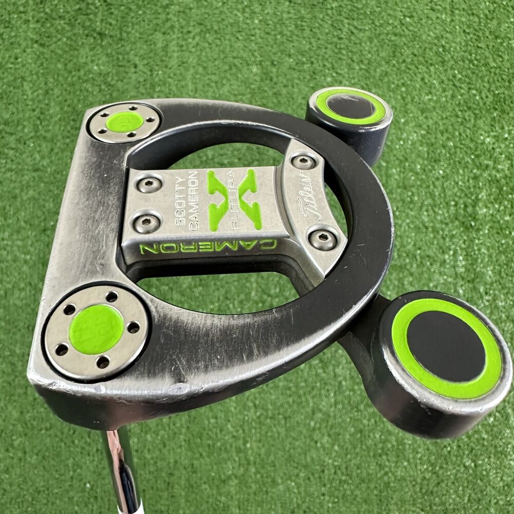 Custom Scotty Cameron Futura X Left Handed Putter With Headcover 34.5 ...