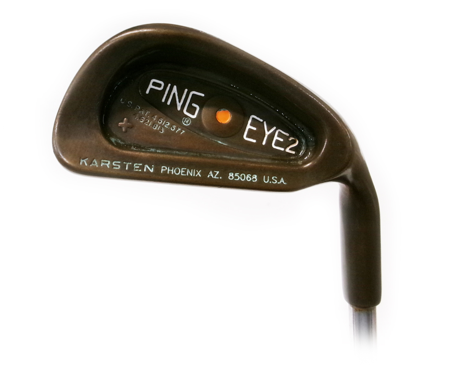 Ping Eye 2 + BeCu Single 4 Iron Orange Dot Steel Ping Microtaper Stiff ...