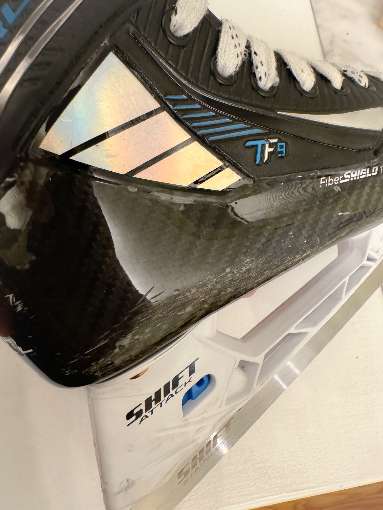 Used True Size 5 TF9 Goalie Skates | SidelineSwap