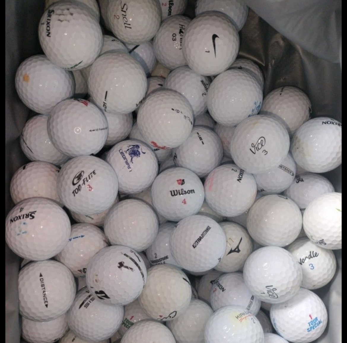 50 Pack Assorted Golf Balls (good condition) | SidelineSwap