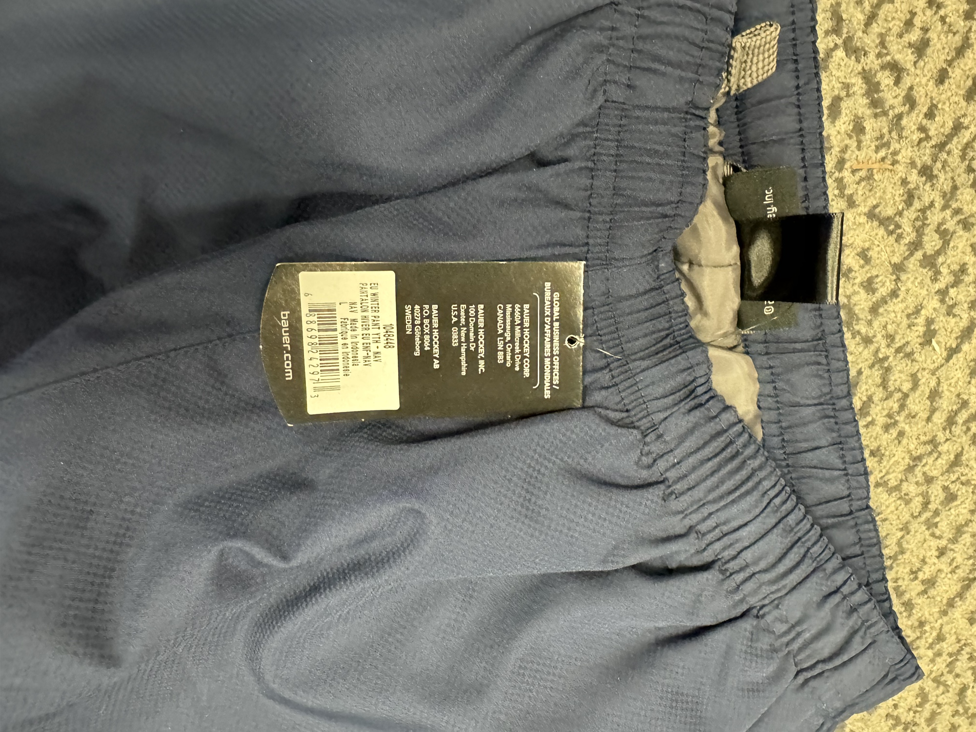 2-Pack Bauer Navy Adult Small Pants | SidelineSwap