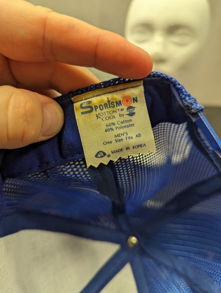 Vintage Hartline Supply Inc. Mesh Trucker Snapback Patch Hat | SidelineSwap