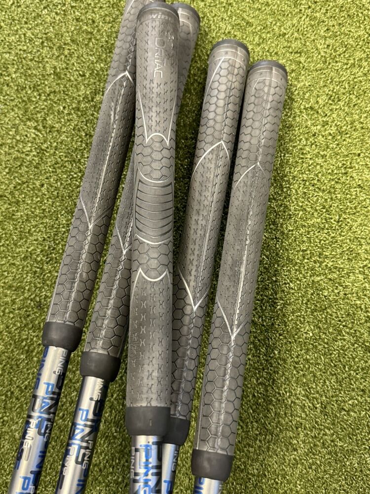 PING G30 5-PW, UW, White Dot Graphite Iron Set Regular Flex 8 & U Are HEAD ONLY | SidelineSwap