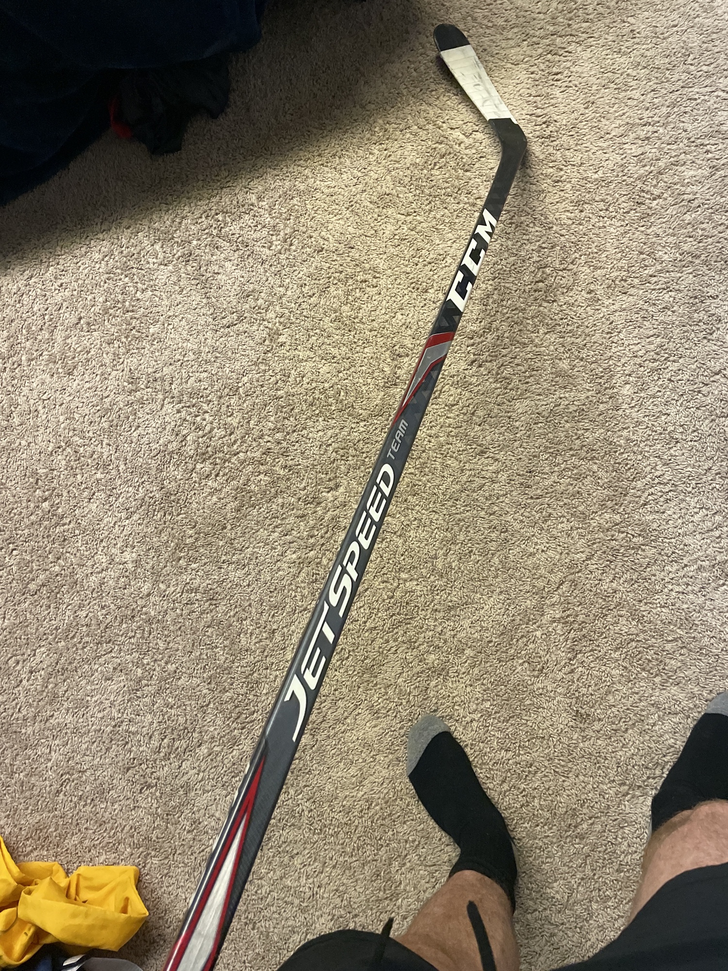 Used CCM Left Hand JetSpeed Team Hockey Stick | SidelineSwap