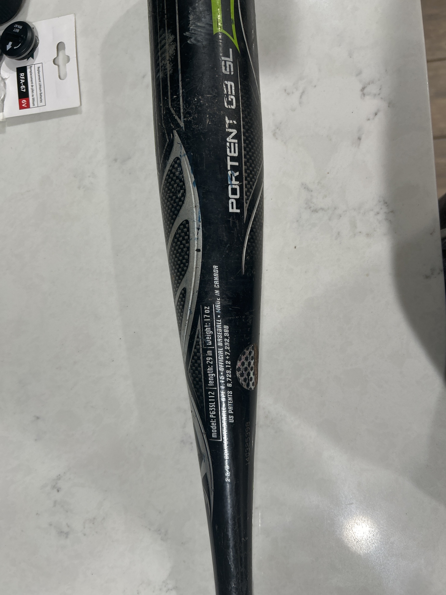 Used Combat USSSA Certified Composite 17 oz 29" Portent Bat | SidelineSwap