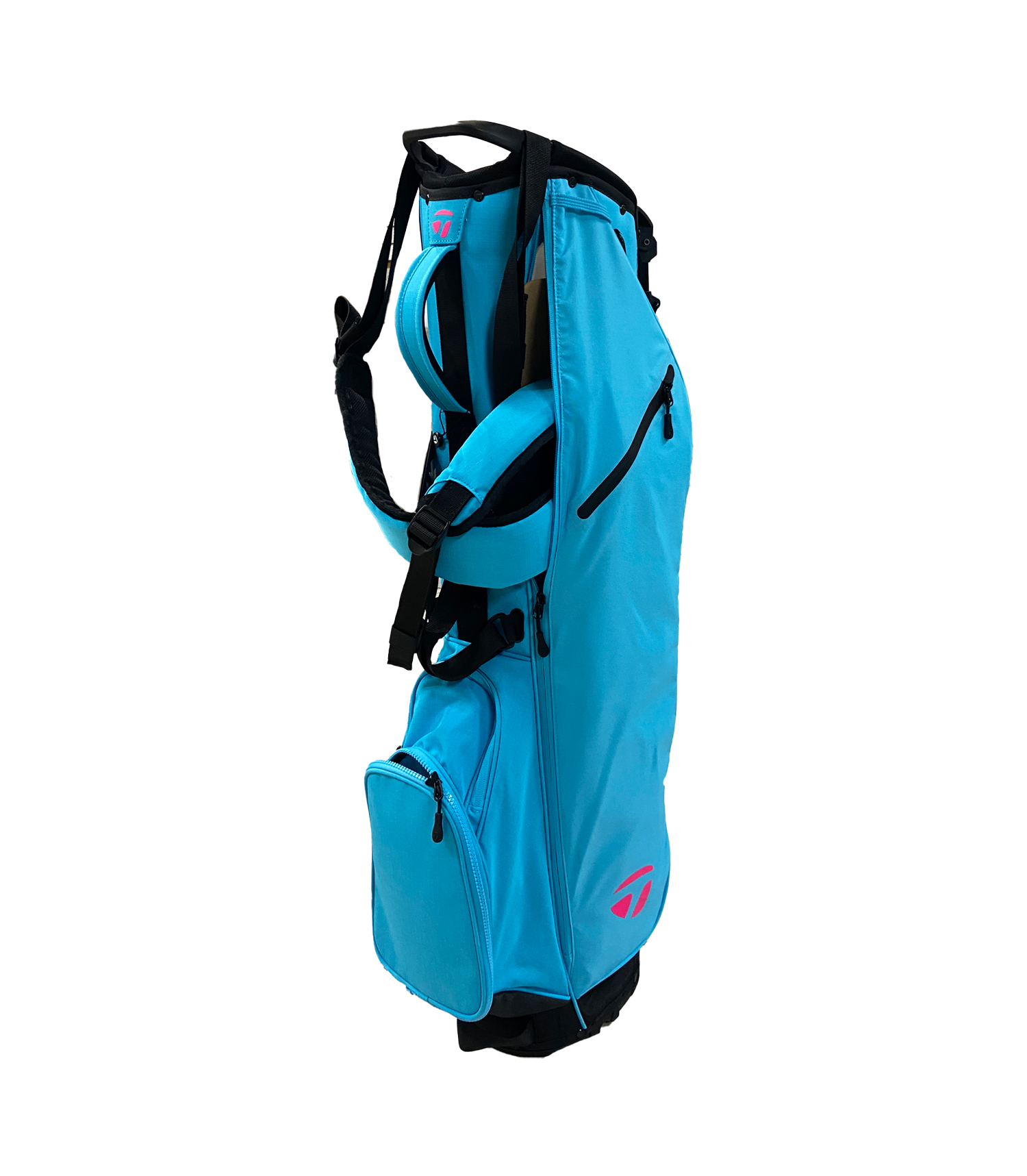 NEW 2024 TaylorMade Flextech Carry Miami Blue 3 Way Stand/Carry Golf ...