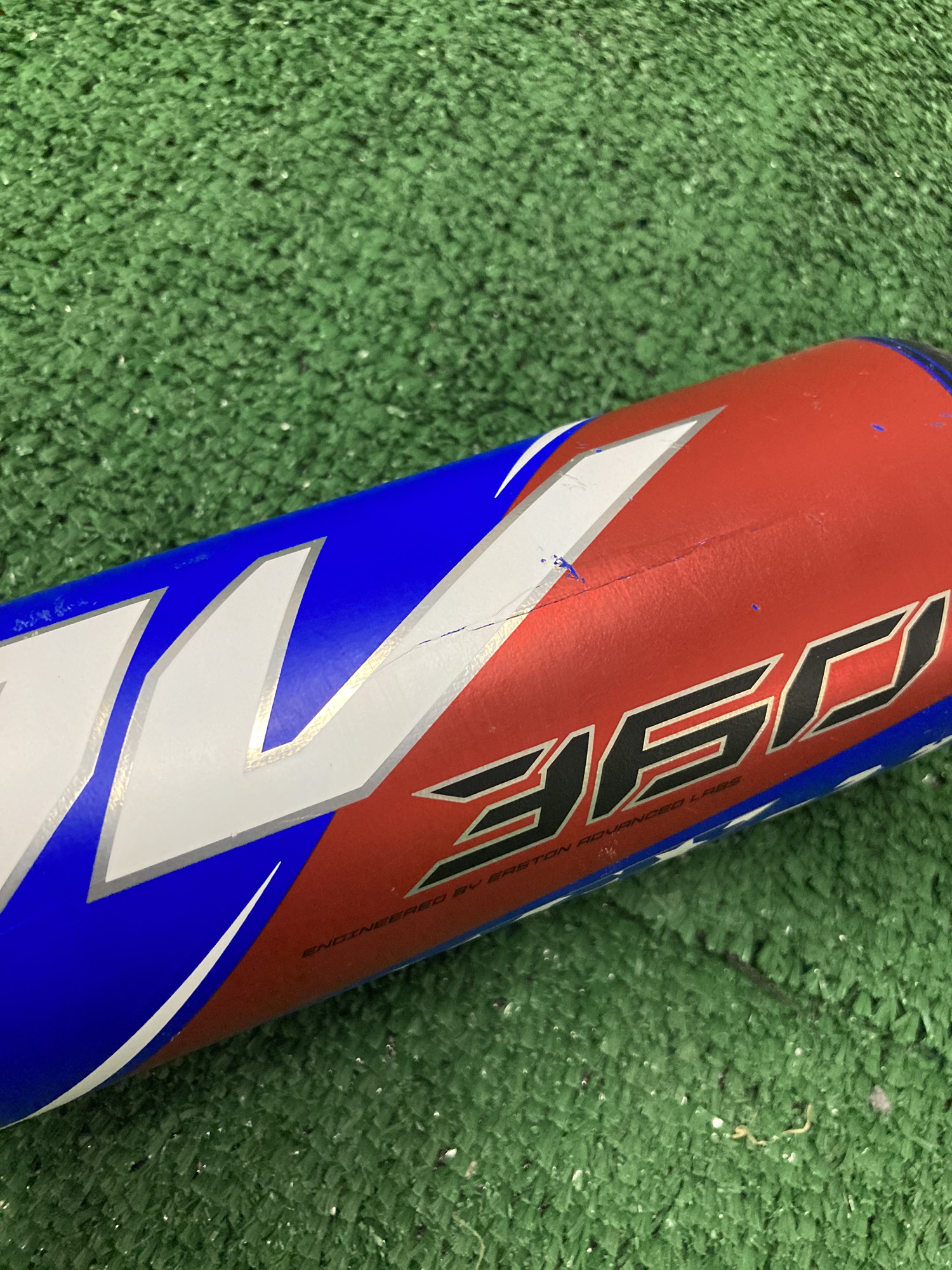 CRACKED WOBBLEUsed 2021 Easton ADV 360 Bat USABat Certified (-11 ...