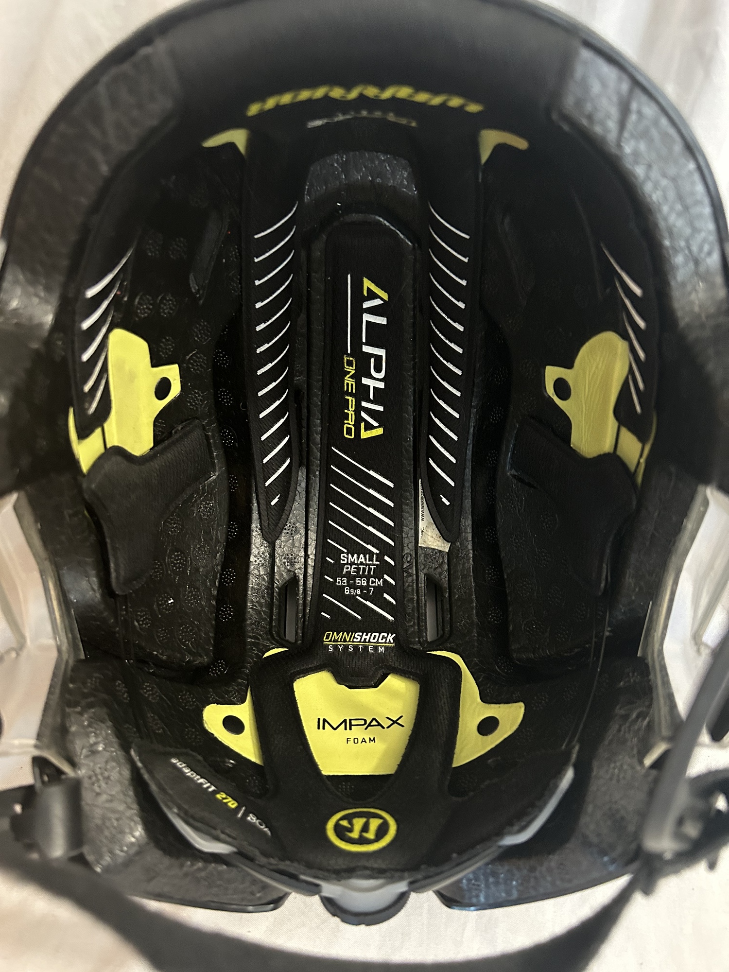 Used Small Warrior Alpha One Pro Helmet | SidelineSwap