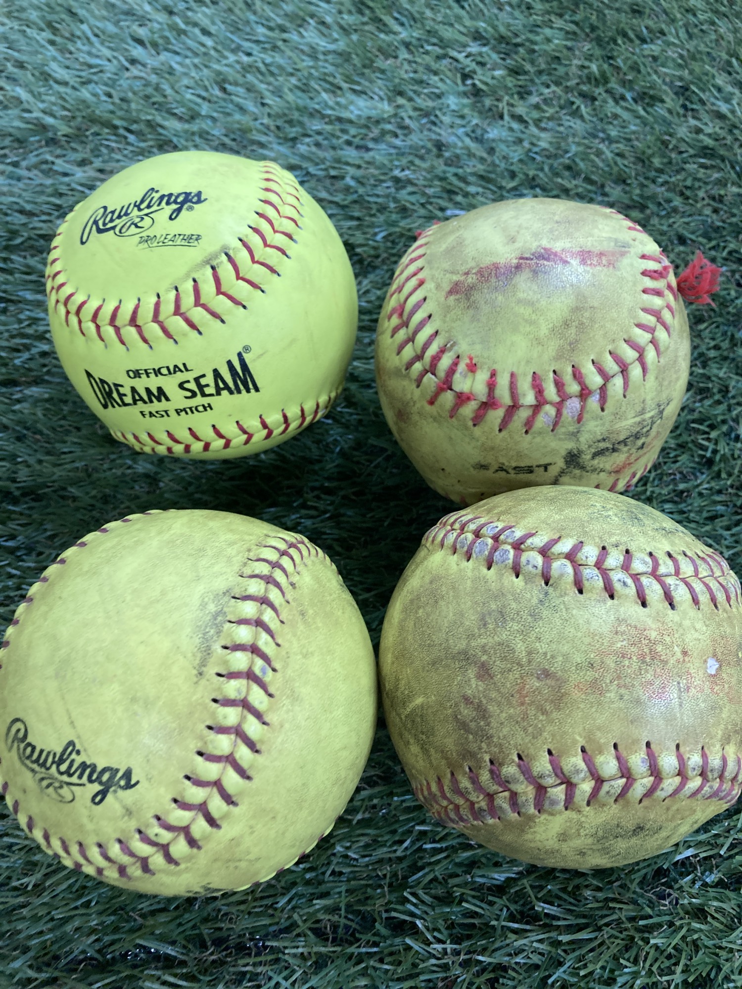 14 Used Softballs | SidelineSwap