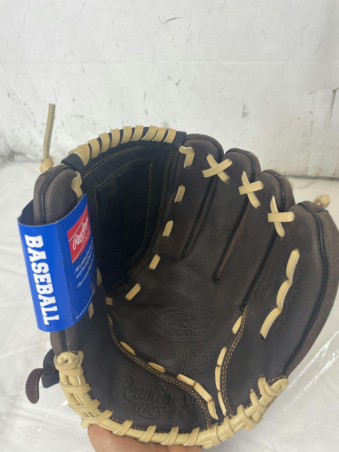 New Rawlings Rbg36bc 12 1 2" Leather Shell Baseball Fielders Glove ...