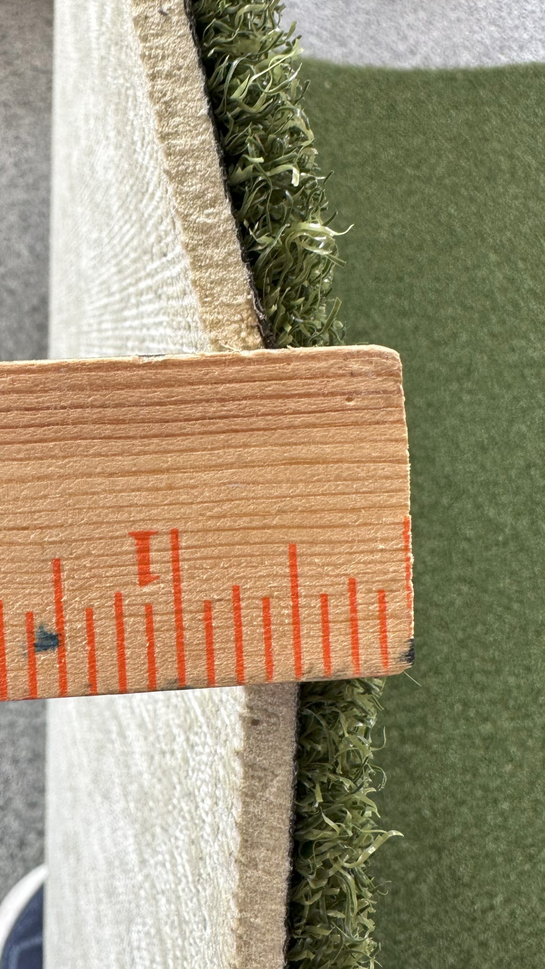 6' x 12' Green Baseball Turf Home Plate Mat - Spike-Proof Turf & Shock ...