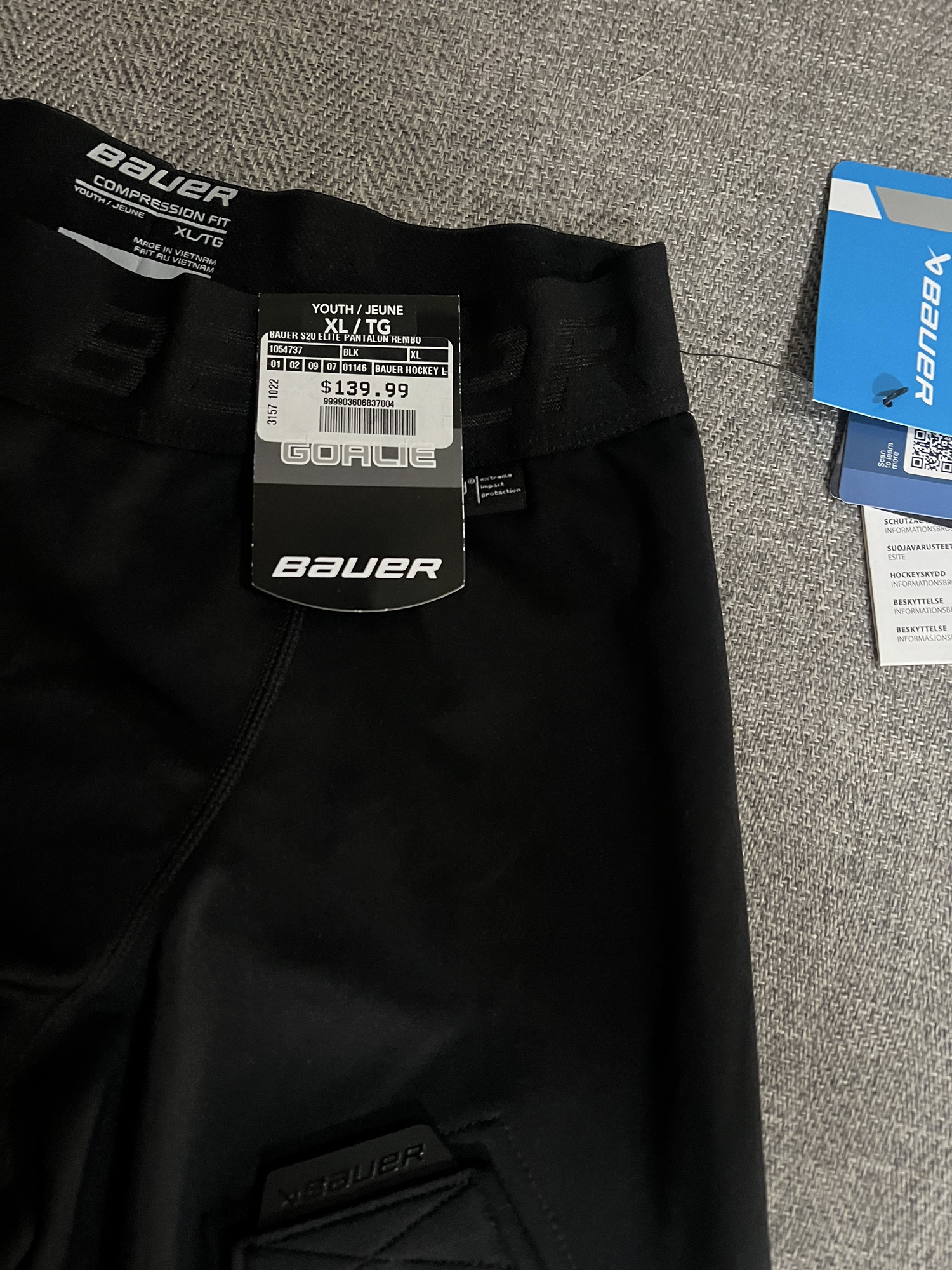Bauer goalie elite compression pants | SidelineSwap