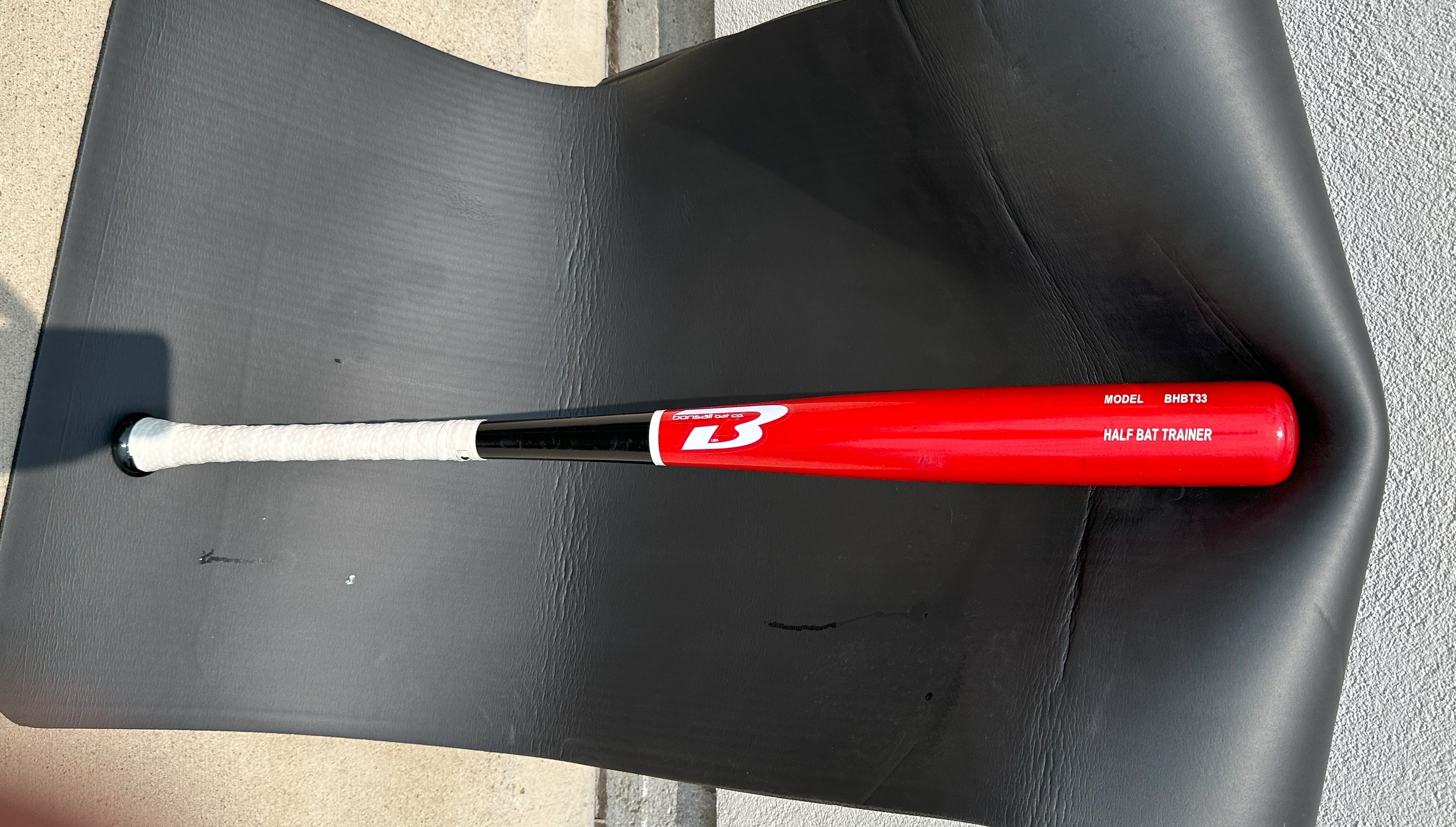 33" Bonsall Half Bat Trainer (HBT) - BFT33 Flat Training bat Pro Grade ...