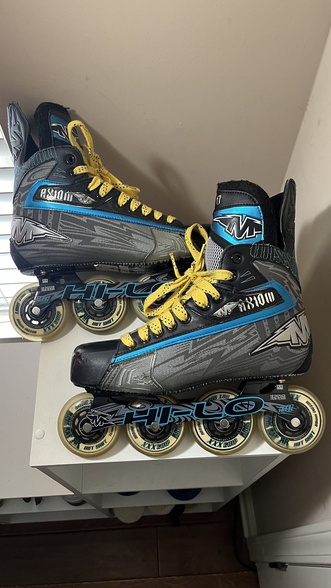 (REPOST) Mission Axiom T7 Inline Roller Hockey Skates | SidelineSwap
