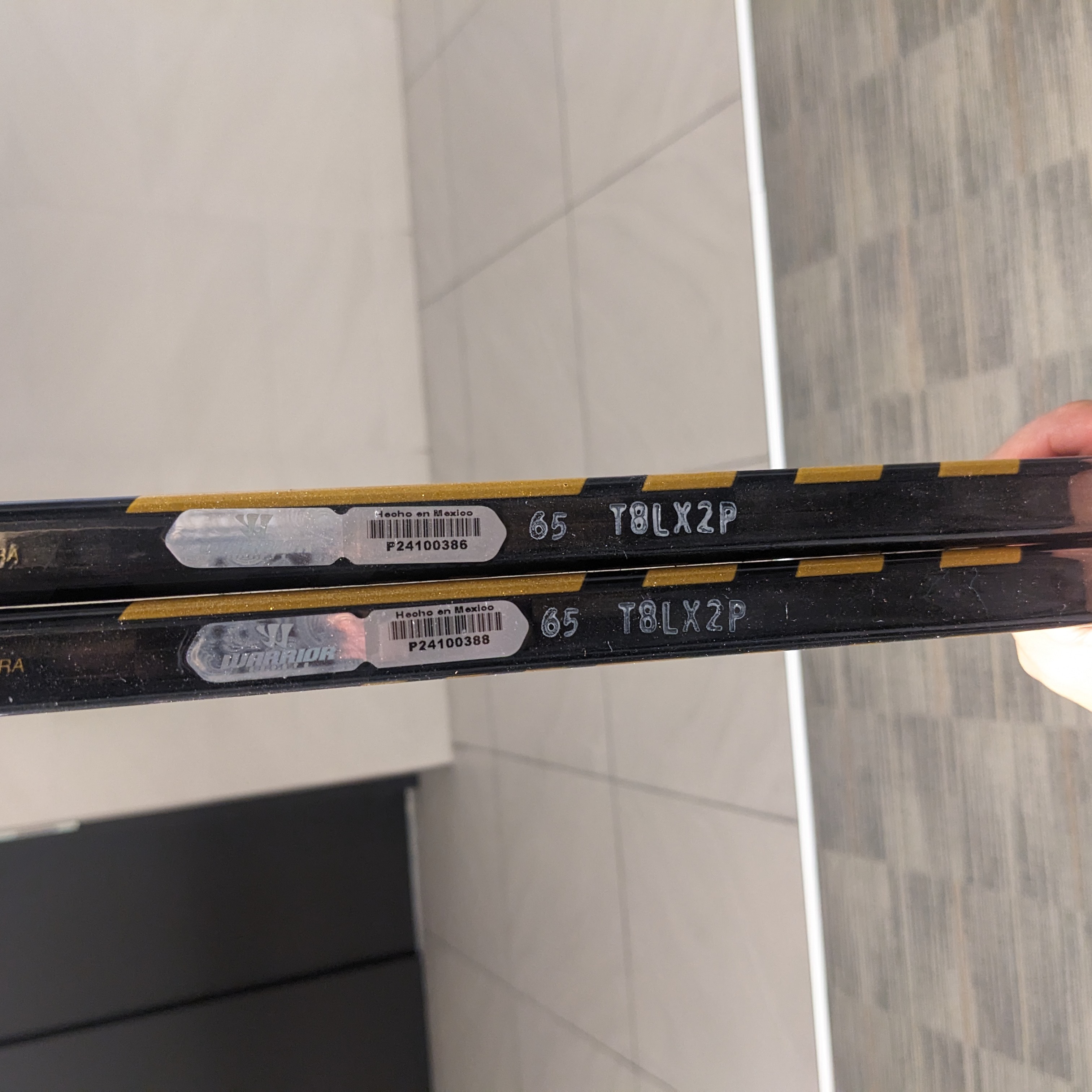 2-Pack New Pro Stock RH Warrior Alpha LX2 Pro Sticks (Dressed as Novium ...