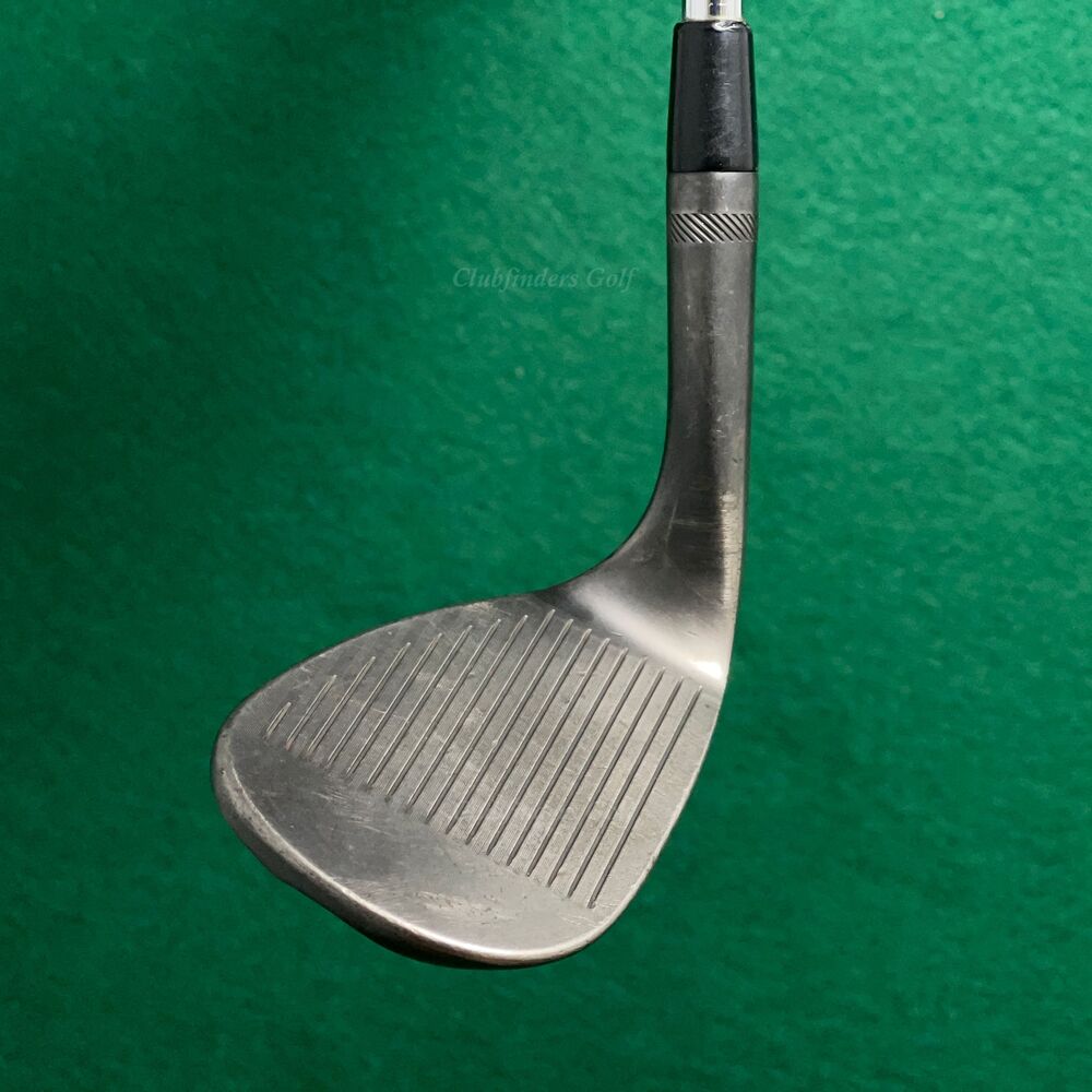 Titleist Vokey SM7 Jet Black 60-10S 60° Sand Wedge Factory Steel Wedge ...