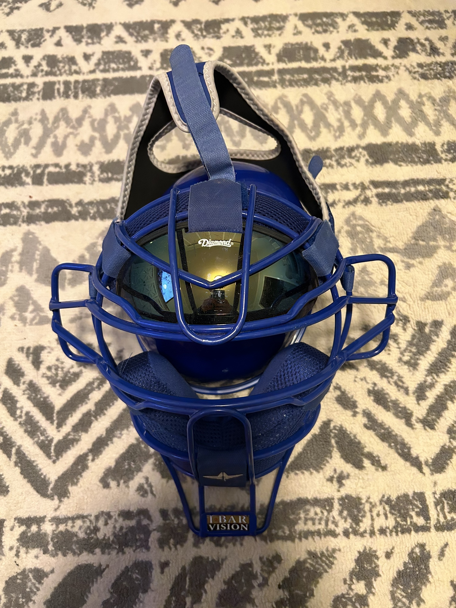 All Star Classic traditional face mask w/ luc facemask & Evoshield ...