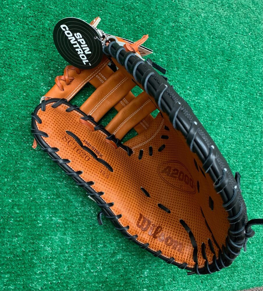 Wilson A2000 SC1620 12.5" Right Hand Baseball First Base Mitt with Spin ...