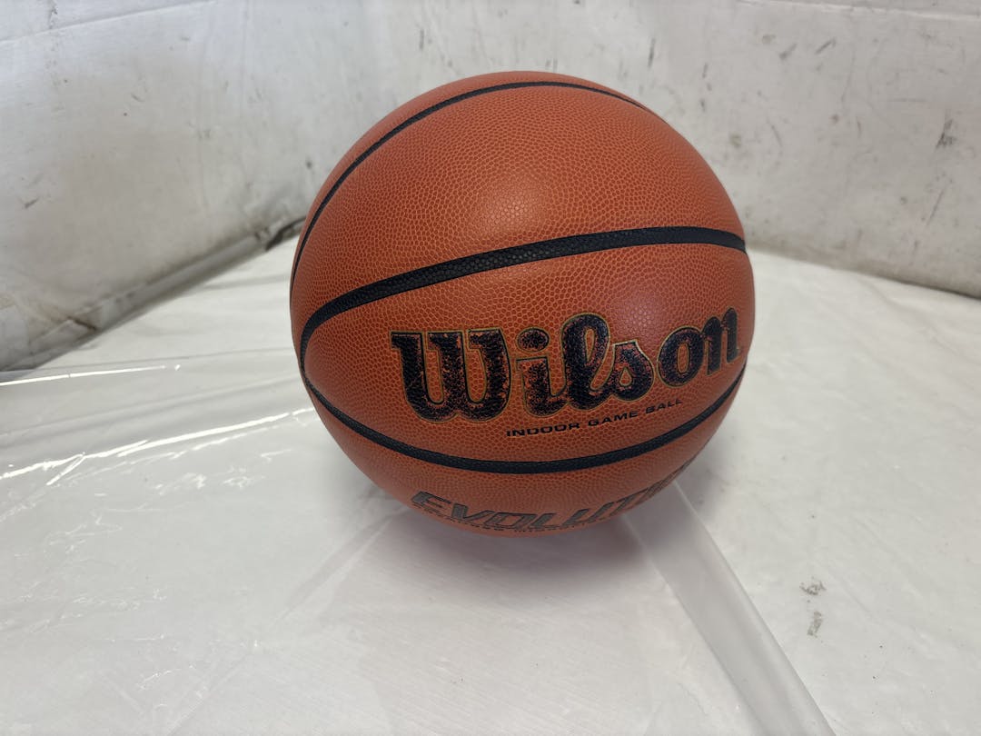 Used Wilson Evolution Indoor Game Ball Nfhs Basketball | SidelineSwap