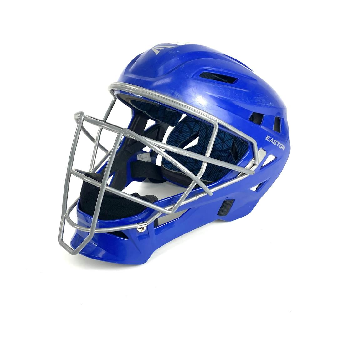 Used Easton Catchers Equipment Set Royal Blue Adult Sidelineswap