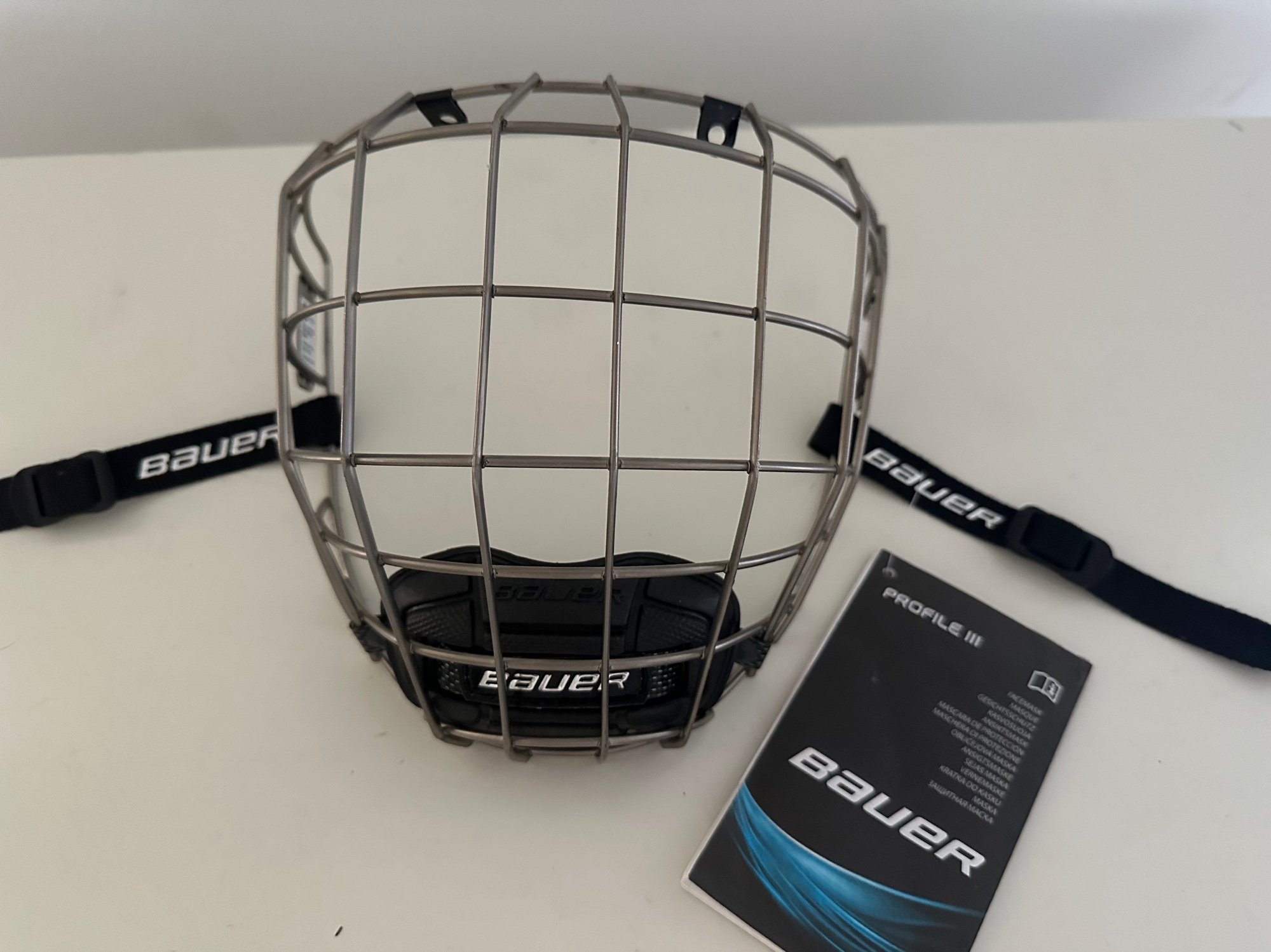 New Bauer Full Cage Profile III Facemask | SidelineSwap