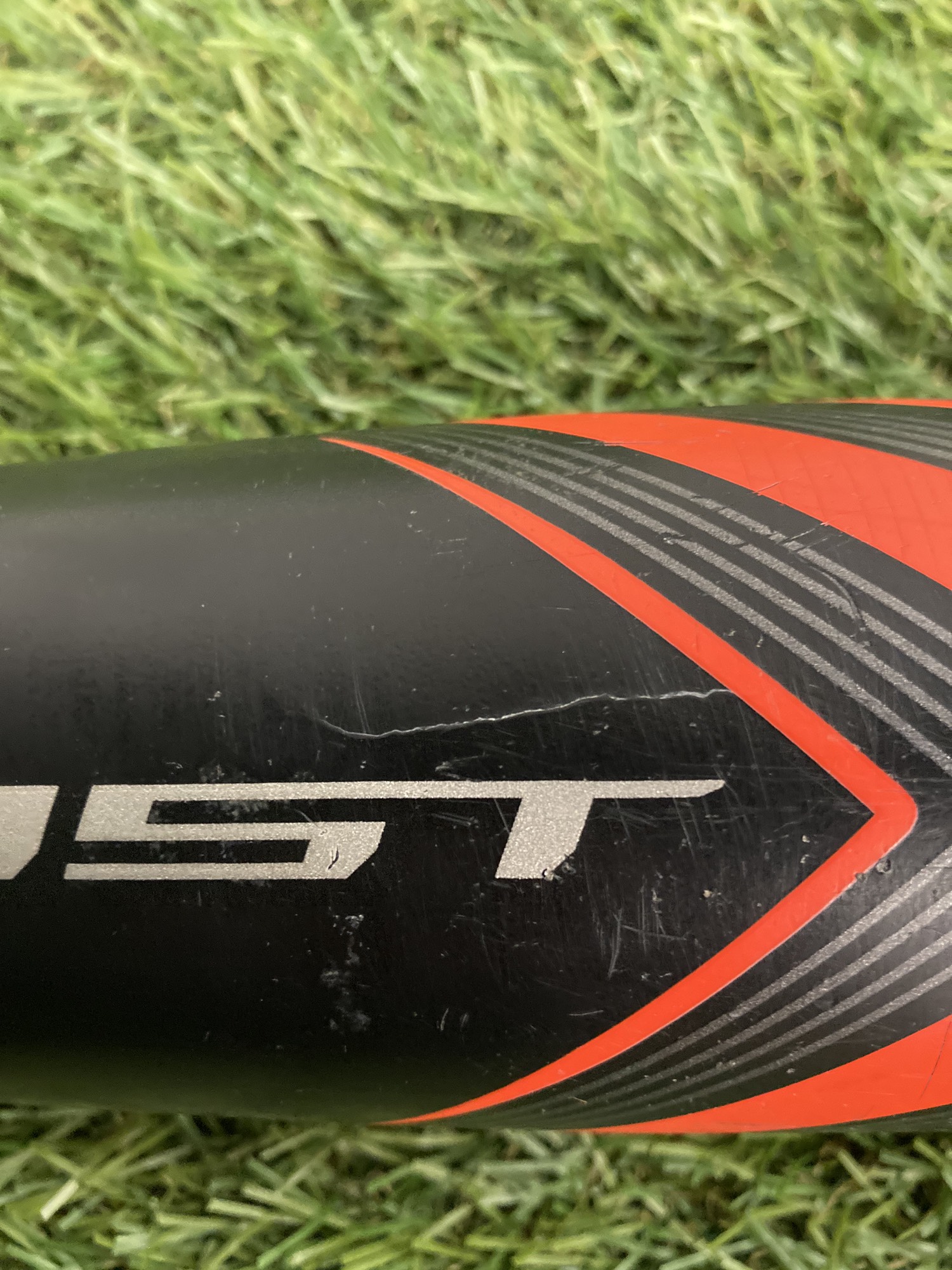 (Cracked)Used Easton Ghost X Evolution Bat USABat Certified (-8 ...