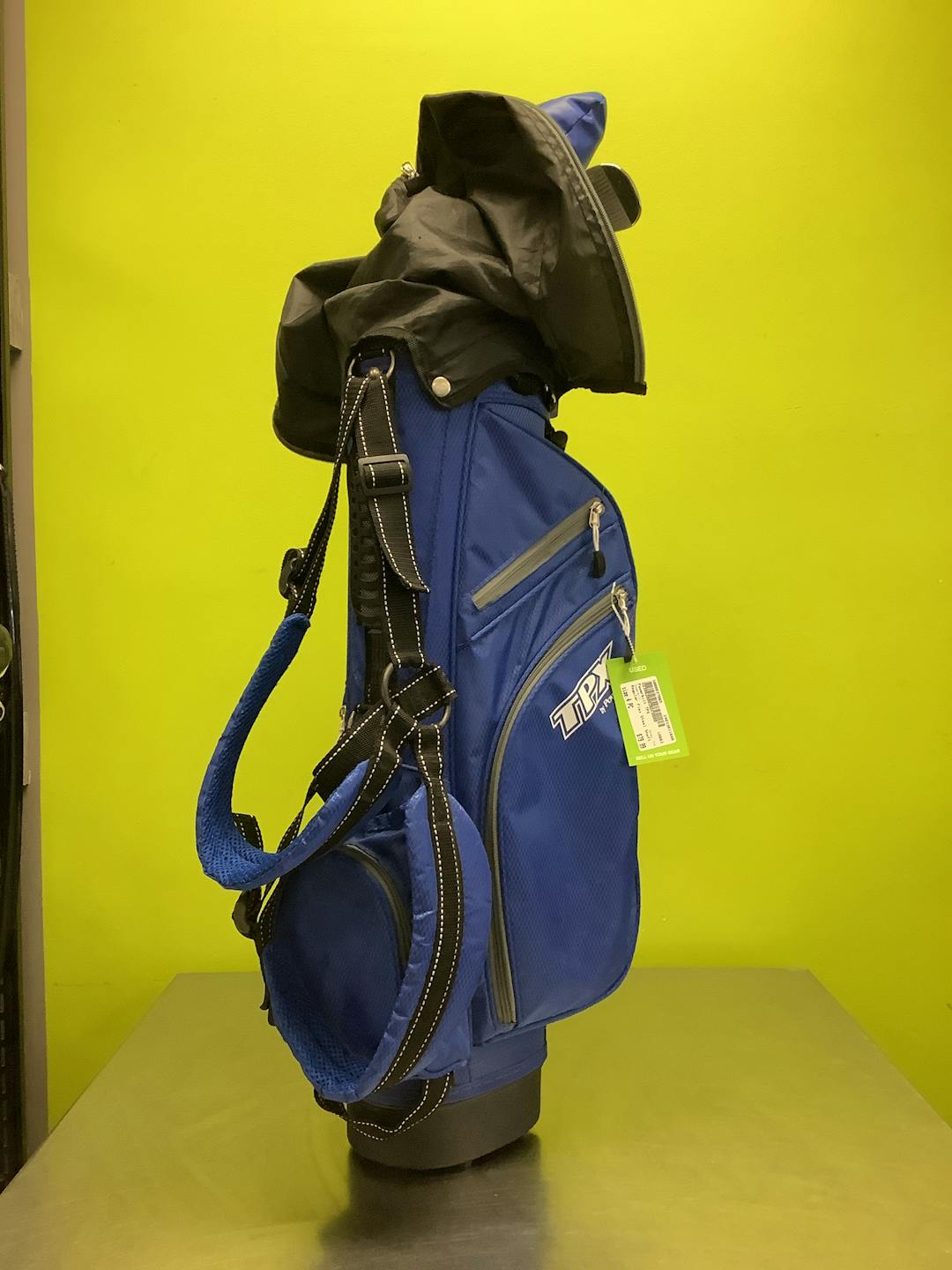 Used Powerbilt Tpx 4 Piece Regular Flex Steel Shaft Junior Club Sets ...