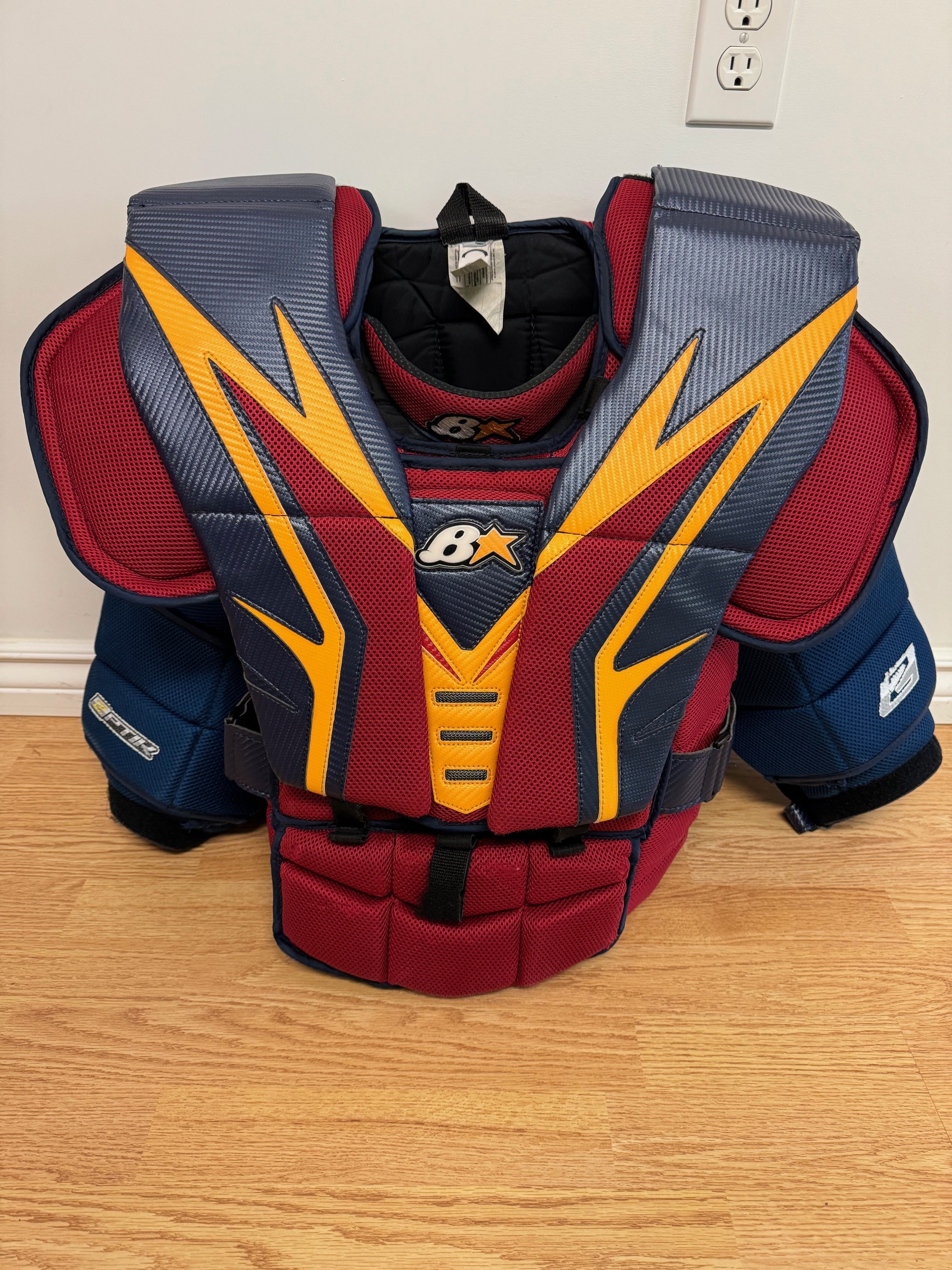 Used Small Brian's Custom Pro Stock Optik 2 Goalie Chest Protector ...