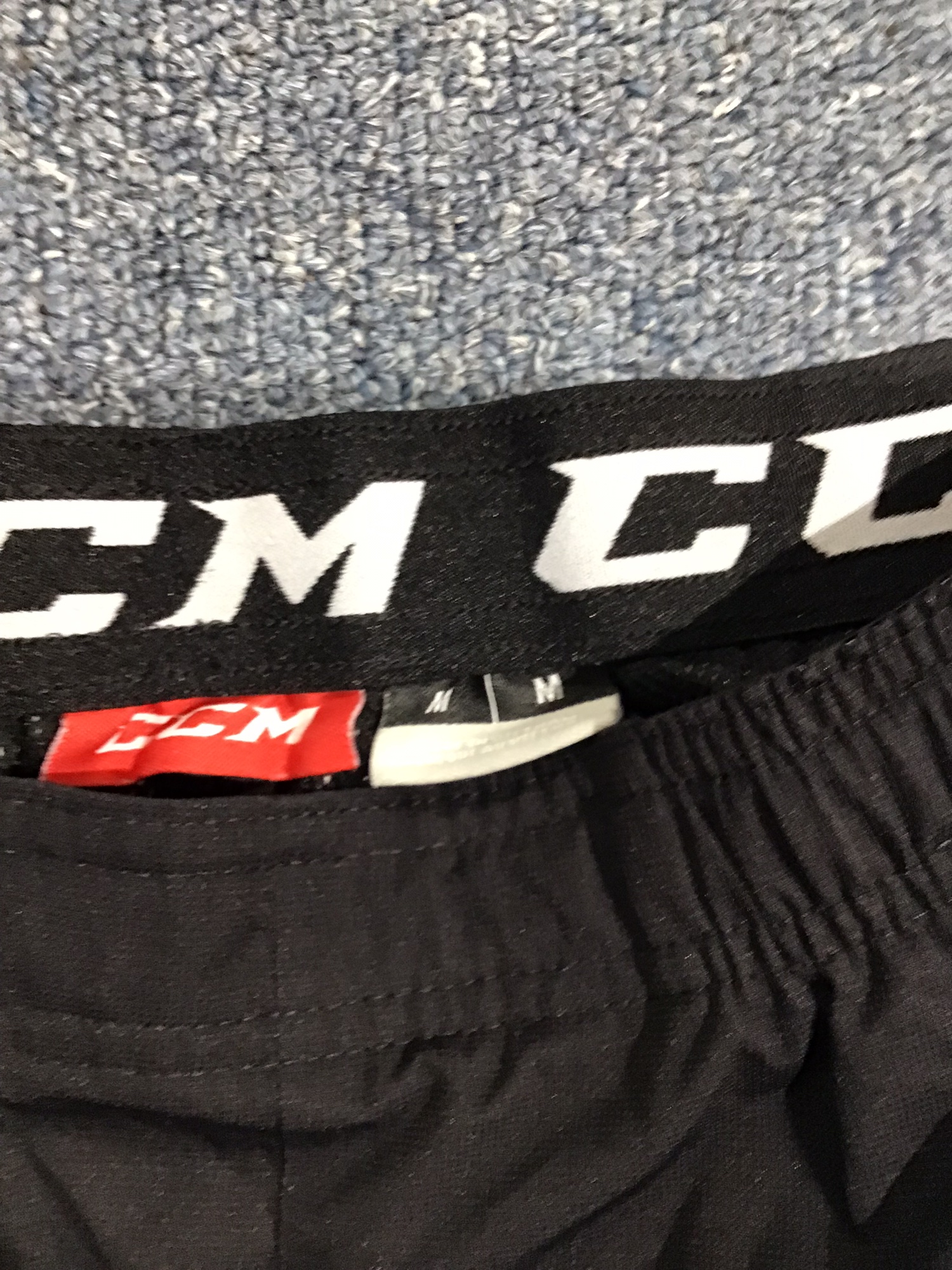 Used Pro Stock Colorado Eagles CCM Black Coaches Track Suit Set Top ...