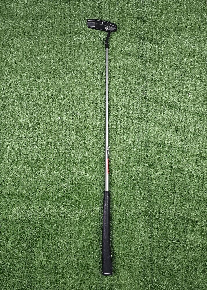 Carbon Ringo Revolver Hand Stamped Putter Milled Face RH Black Blade 34 ...