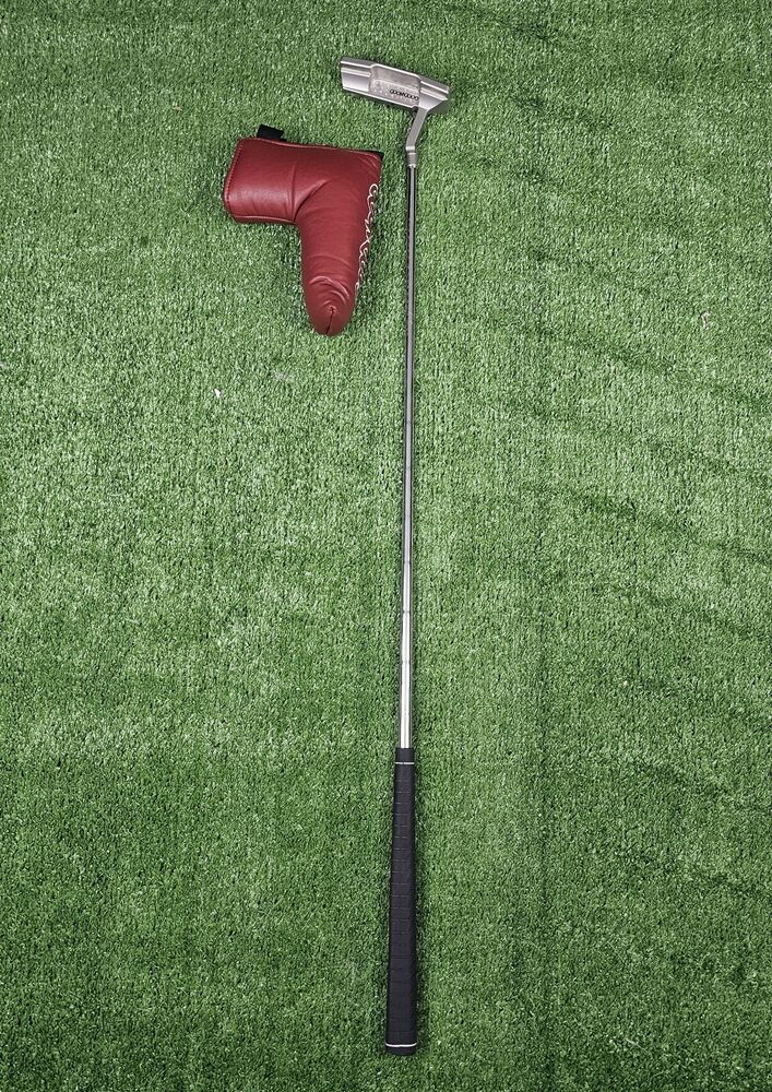 Goodwood Golf G6 350g SS Blade 35" RH Putter Silver EUC With Headcover ...
