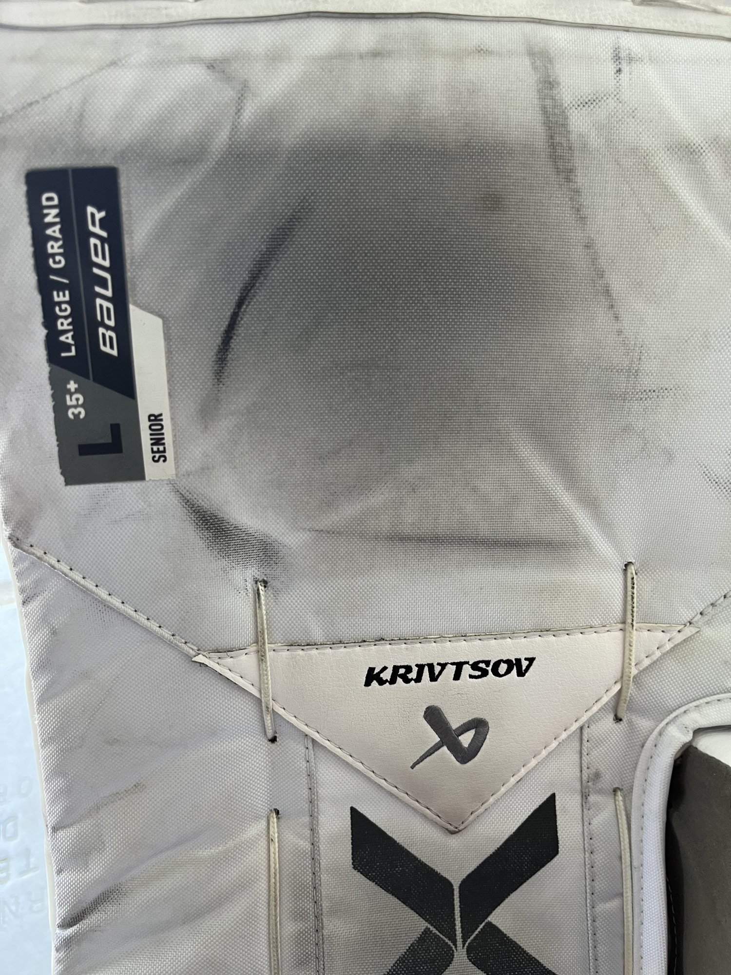 Custom Bauer hyperlite 2 Goalie Pads. SZ LARGE. | SidelineSwap