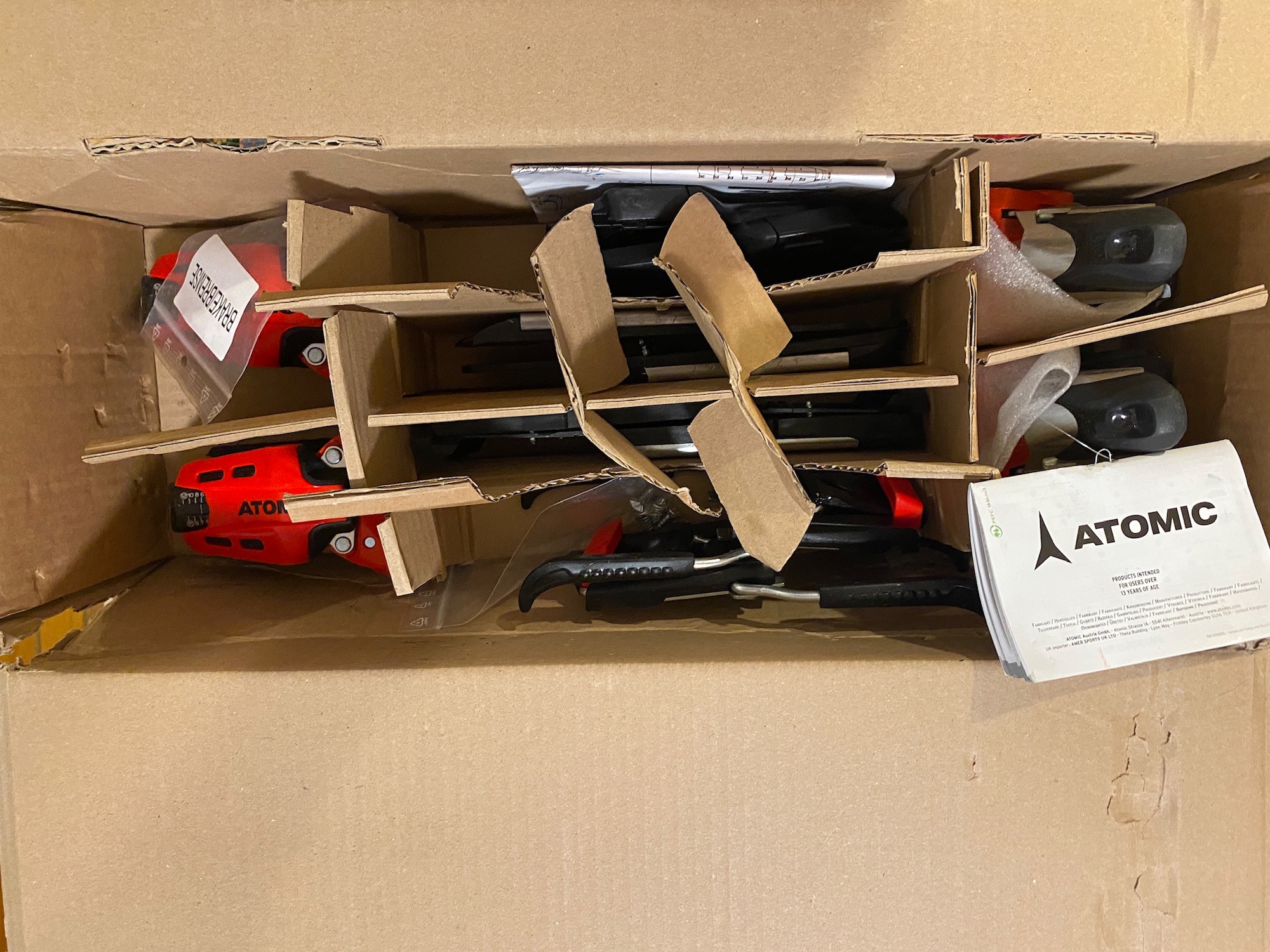 New 2024 Atomic X16 Var Ski Race Bindings | SidelineSwap