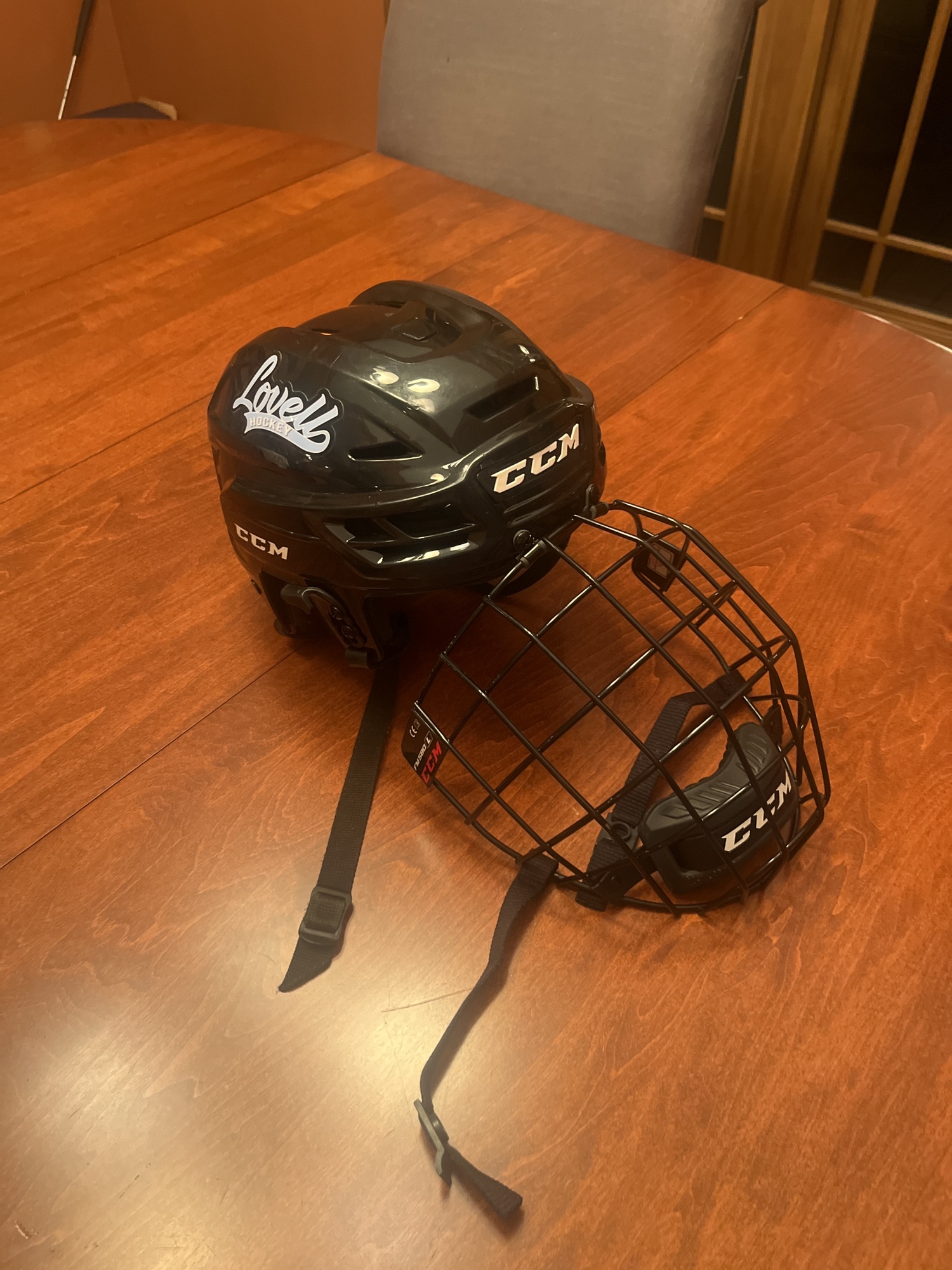 Used Large CCM Pro Stock Tacks 710 Helmet | SidelineSwap