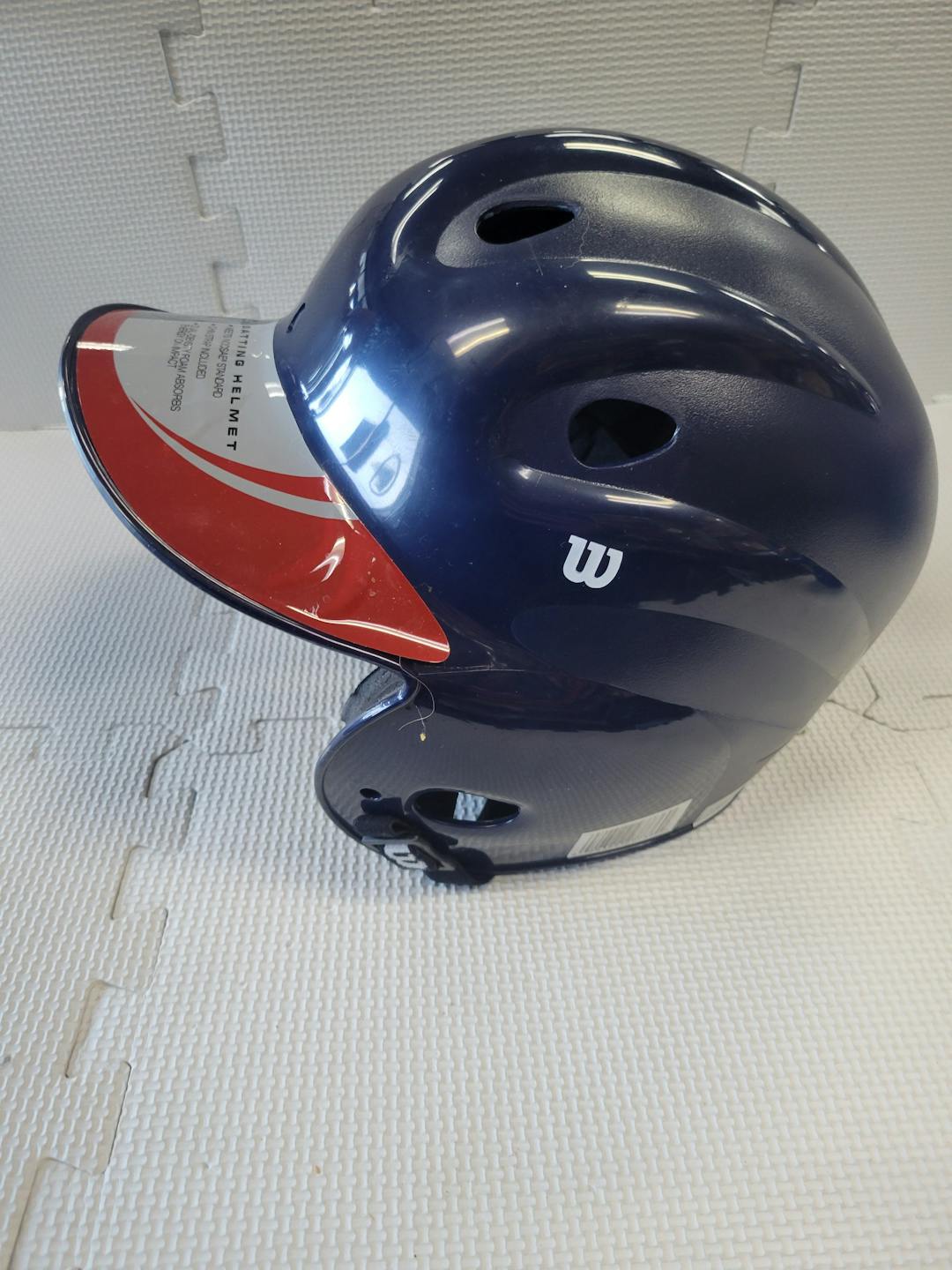 Used Wilson Youth Batting Helmet One Size Baseball And Softball Helmets ...