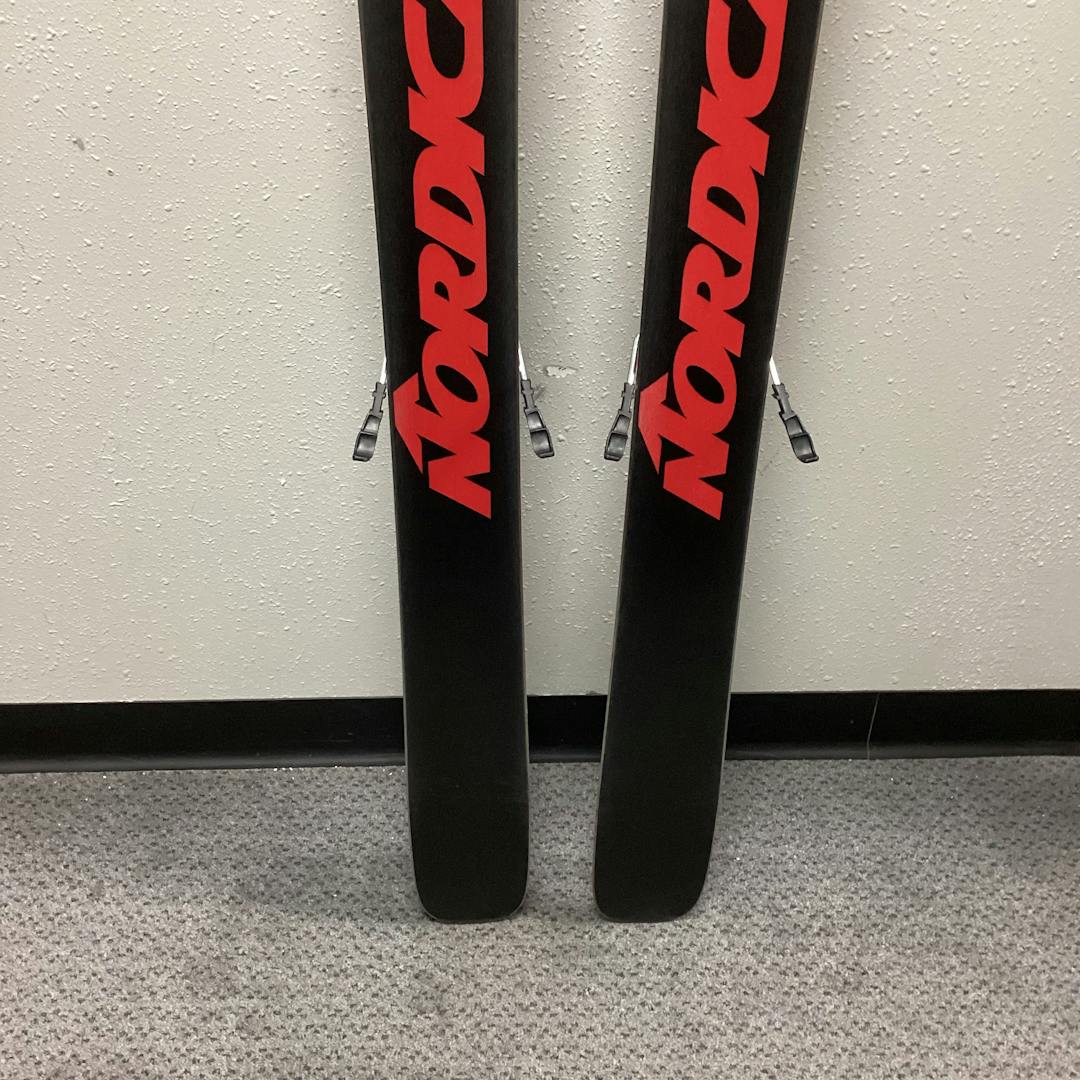 Used Nordica Enforcer 93 169 Cm Adult 13.0 Men's Downhill Ski Combo | SidelineSwap