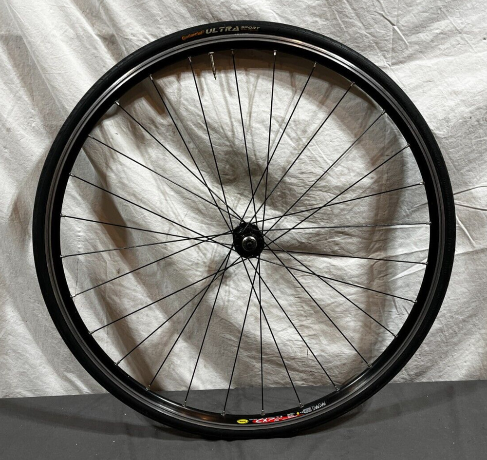 Mavic CXP 22 10-Speed 32-Spoke Black Aluminum 700C Wheelset Continental ...