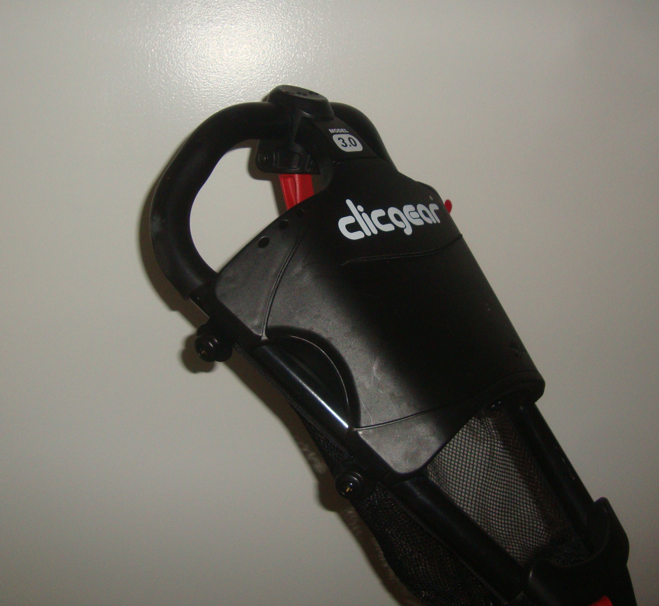 CLICGEAR Model 3.0 Golf Pushcart Bag Cart 3 Wheel Golf Push Cart with ...