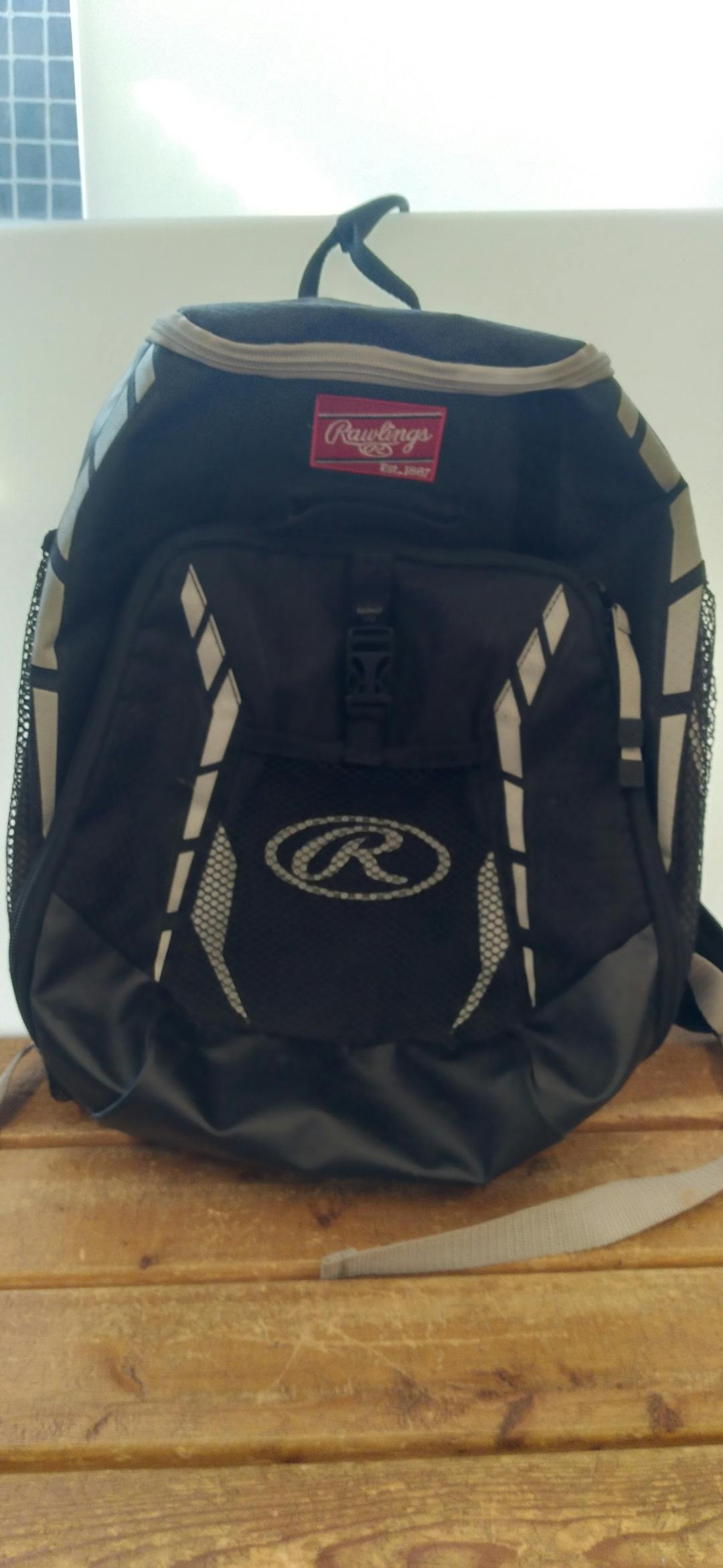 Used Rawlings Backpack Bag Baseball And Softball Equipment Bags ...