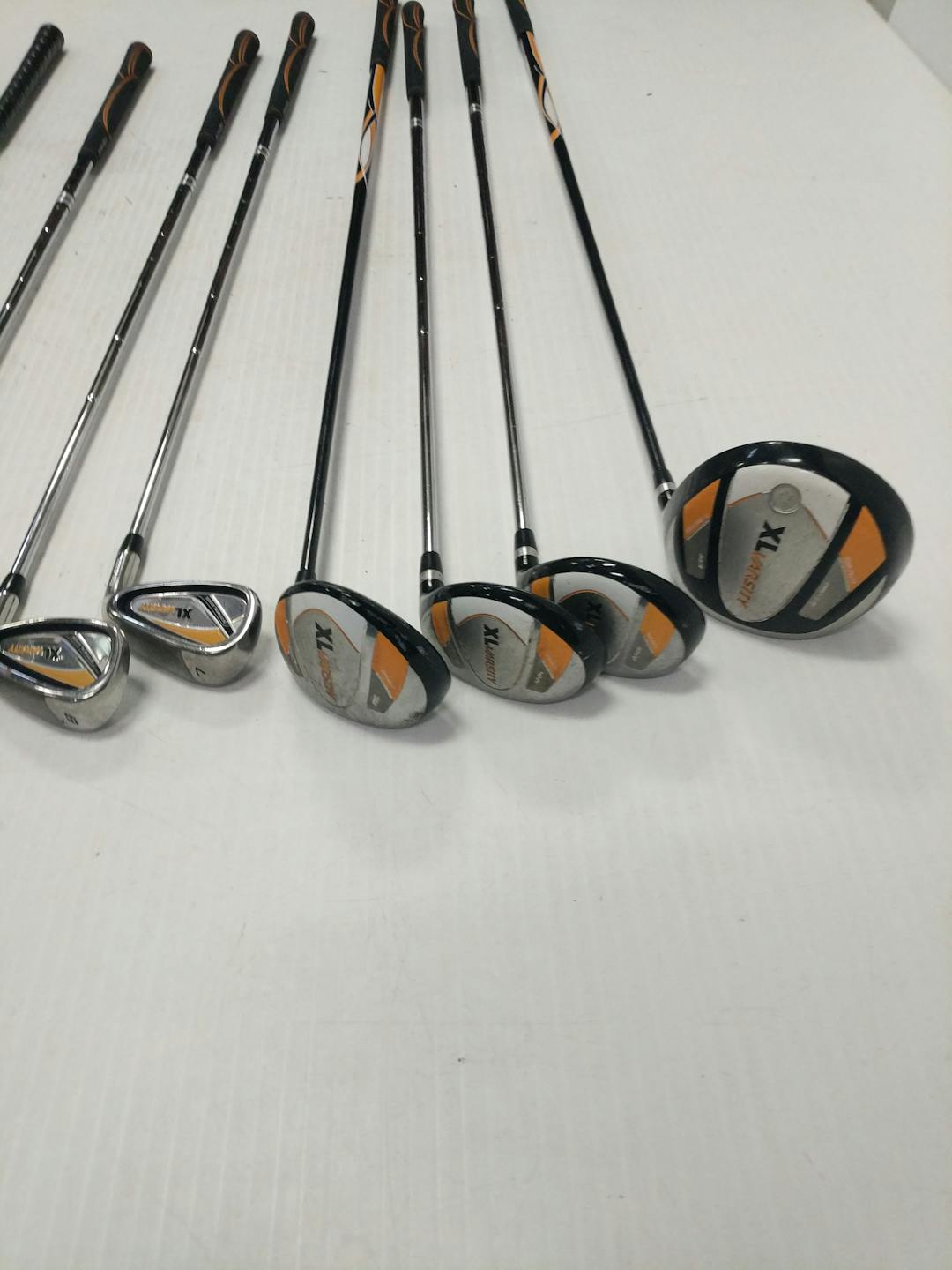 Used Top Flite Top Flite Xl Varsity 10 Piece Regular Flex Steel Shaft ...