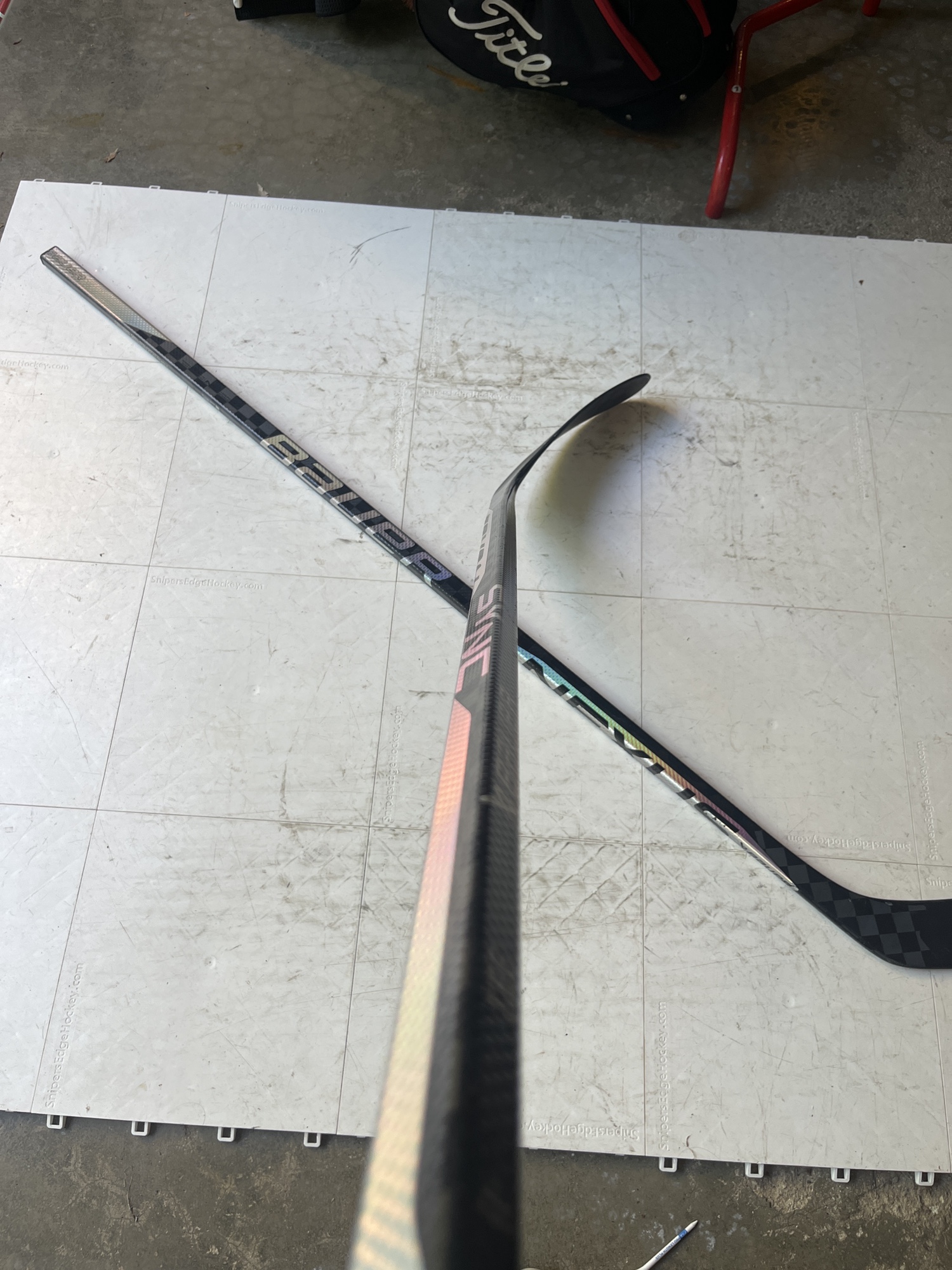 (2-Pack) Bauer Pro Custom Dressed as Silver Nexus Sync | SidelineSwap