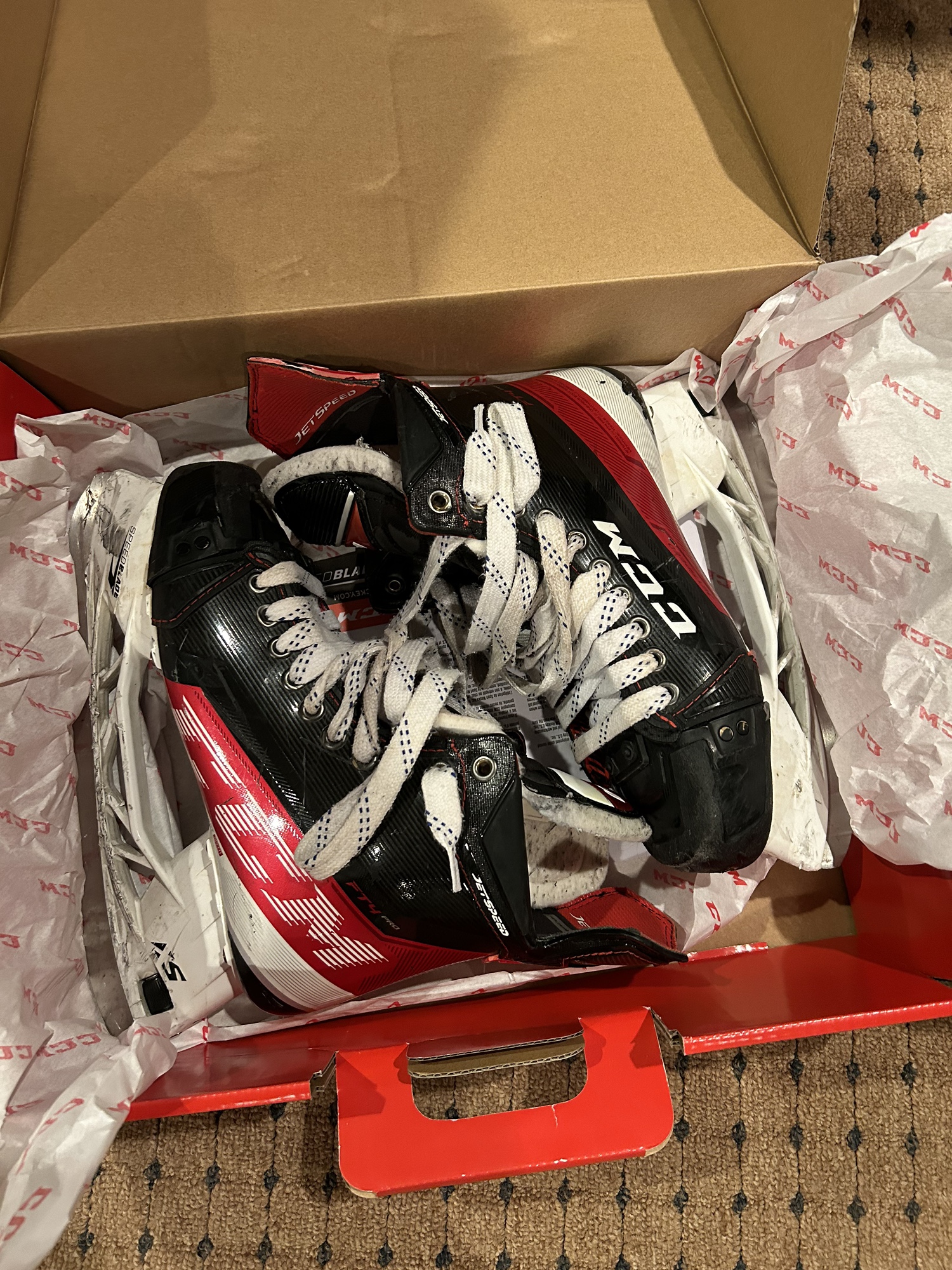 CCM JetSpeed FT4 Pro Hockey Skates | SidelineSwap