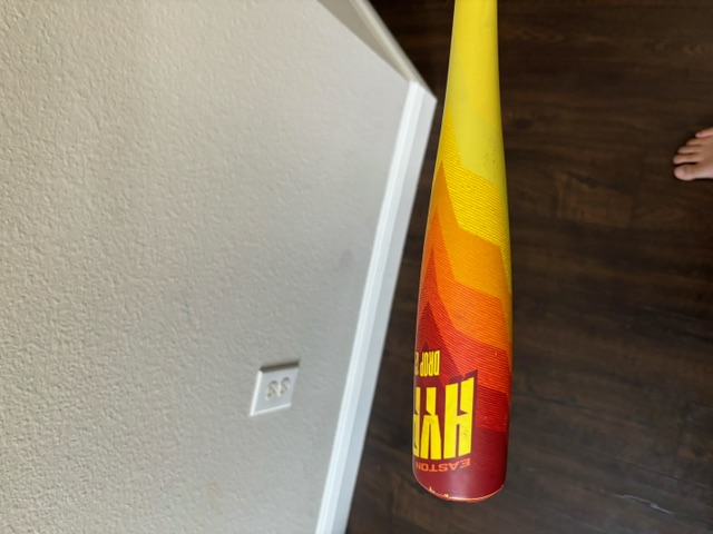 Used 2024 Easton Hype Fire USSSA Certified Bat (-12) Composite 14 oz 26 ...
